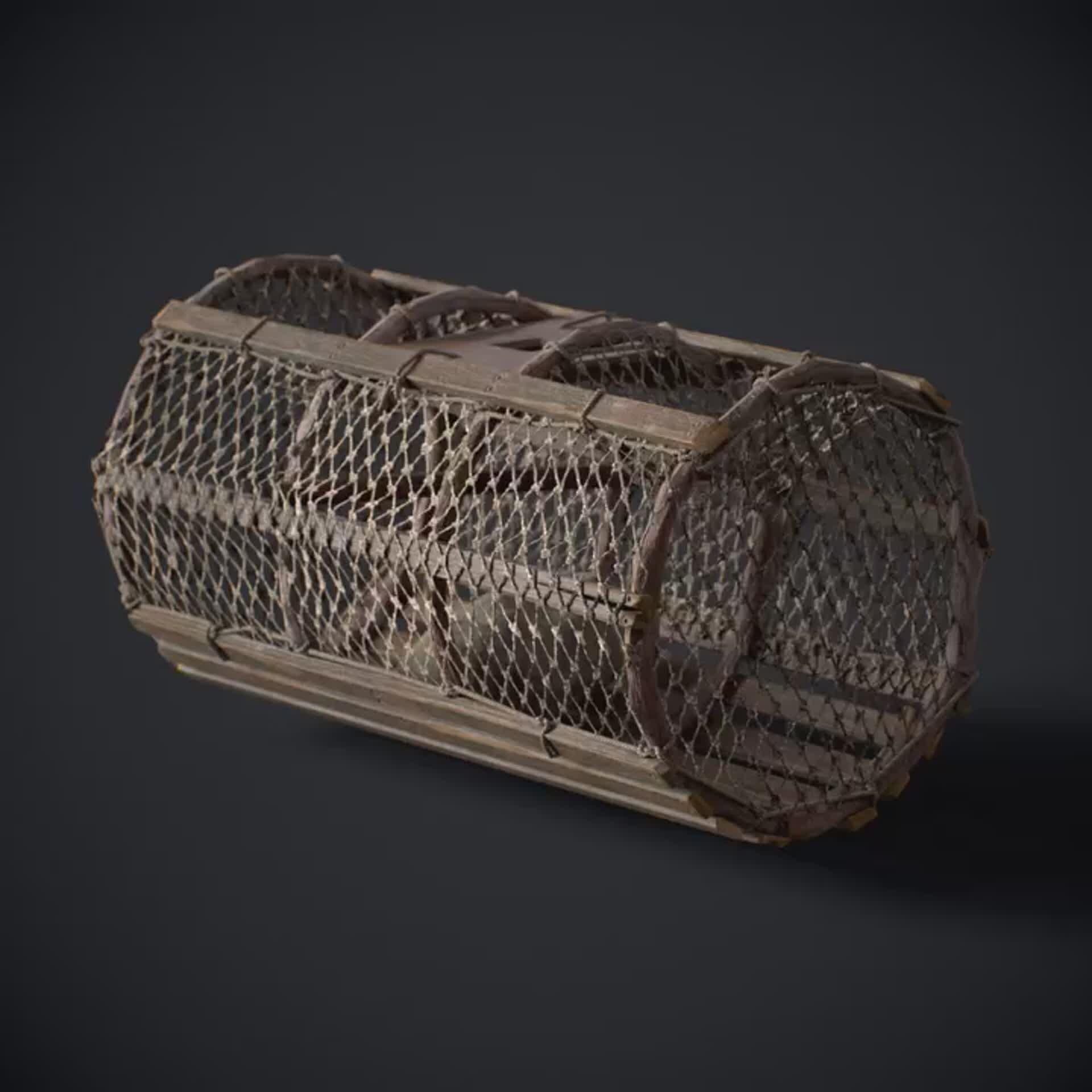 ArtStation - Rustic Fish Trap (Nasa)