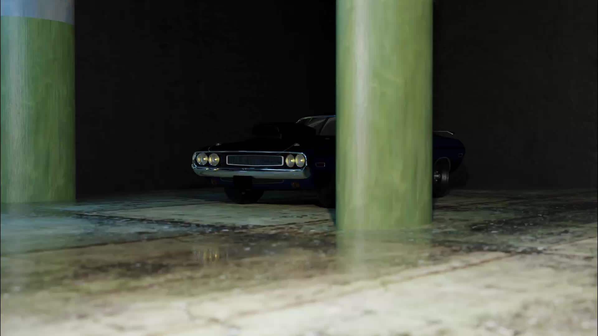 ArtStation - Dodge challenger