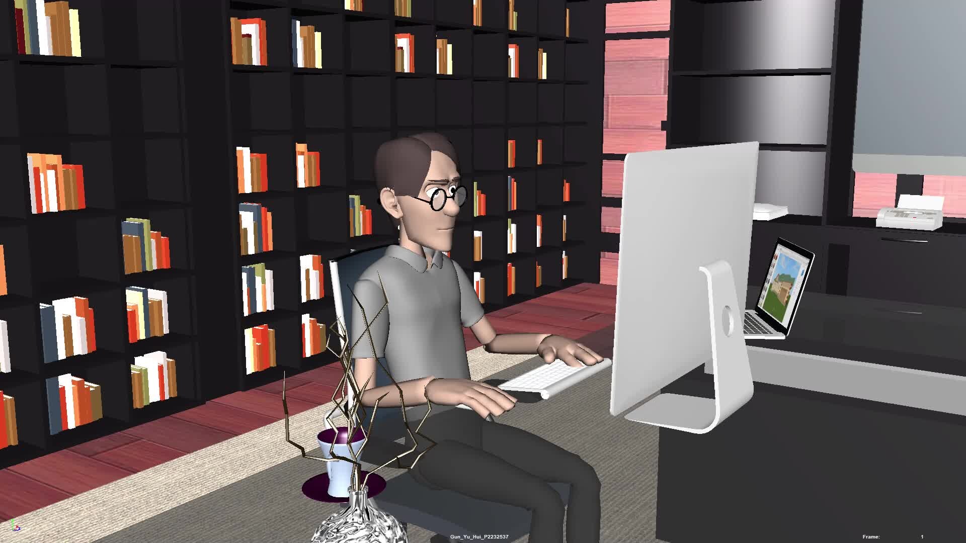 ArtStation - 1 Person Animated Dialogue