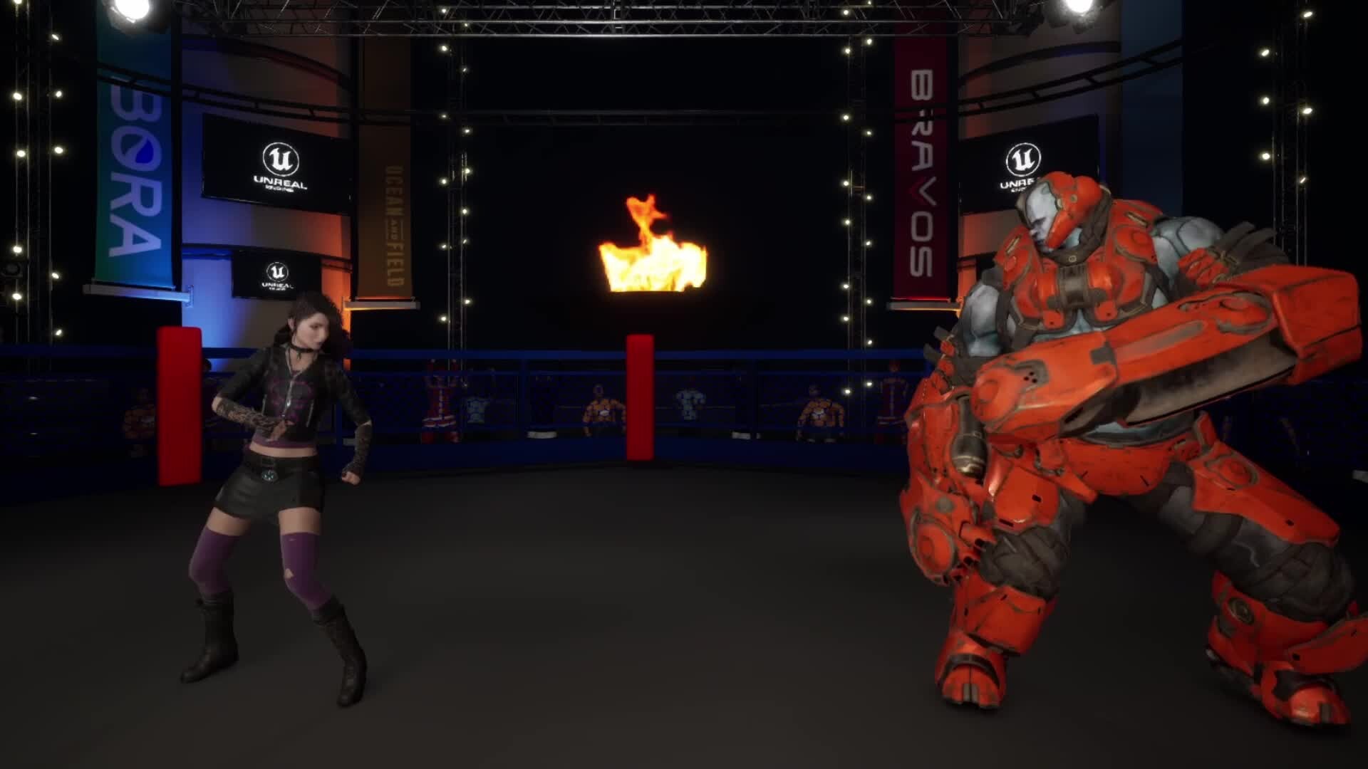 ArtStation - Demo VFX - Street Fighter like