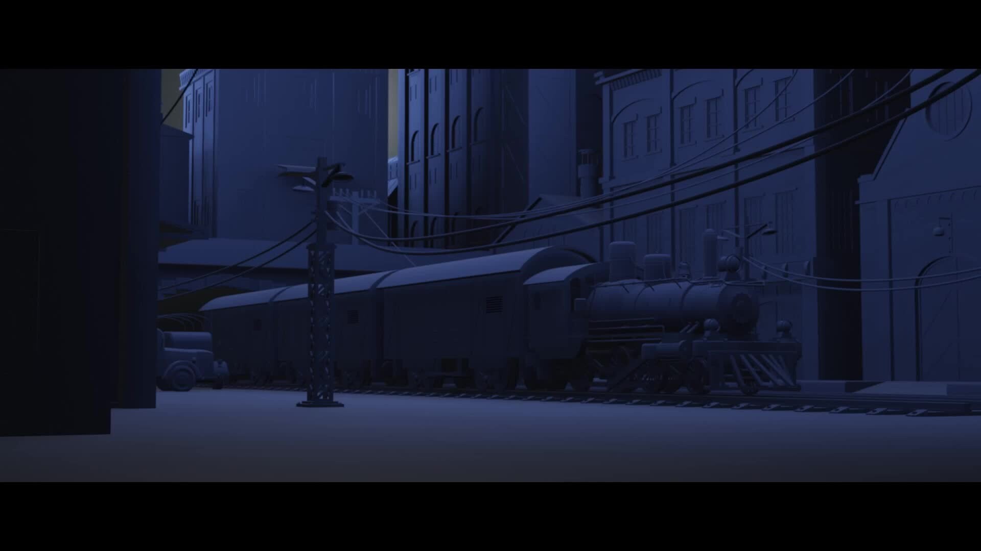 ArtStation - steam train