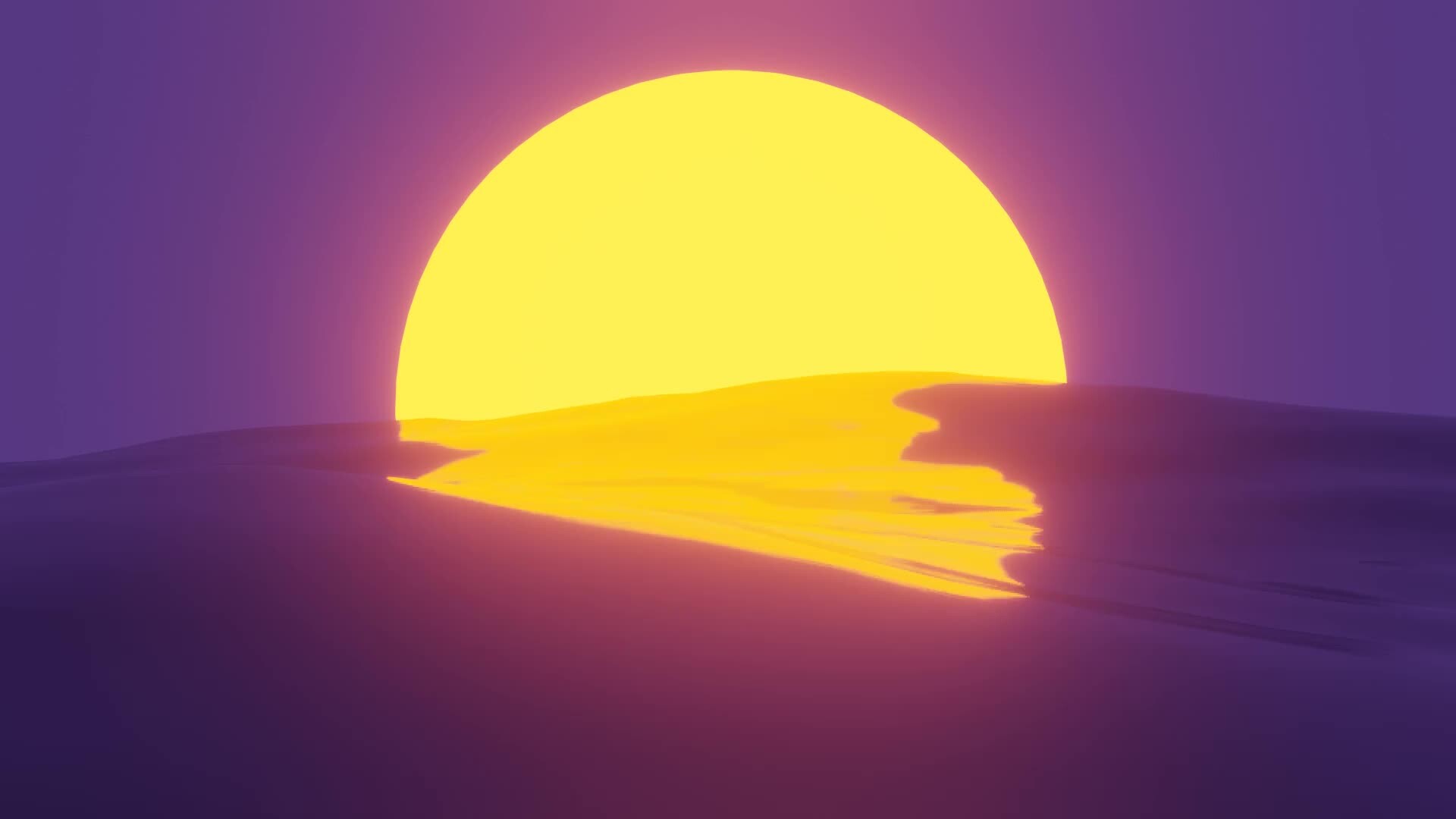 ArtStation - Sunset Animation