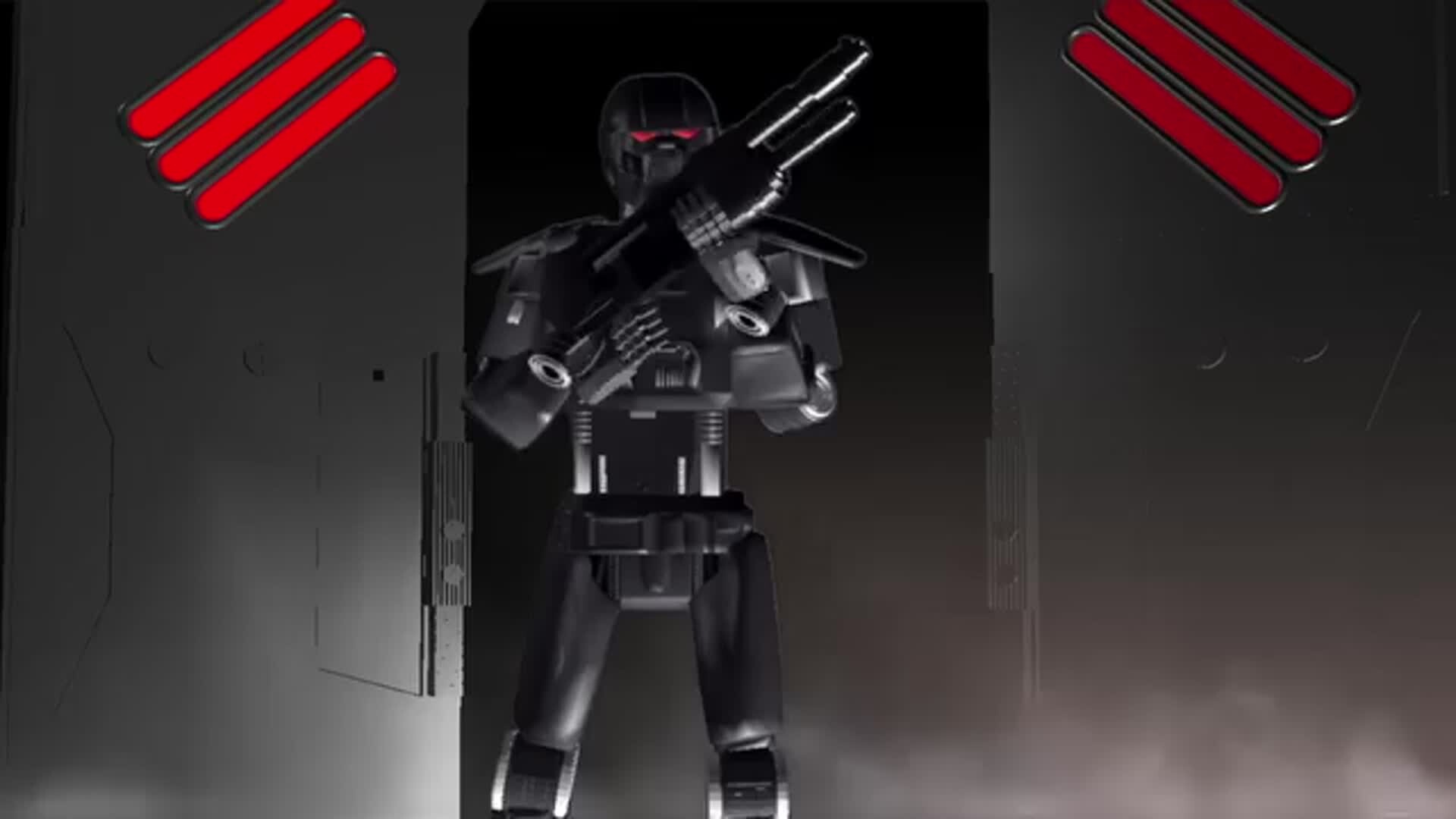 ArtStation - Dark Trooper animation 1