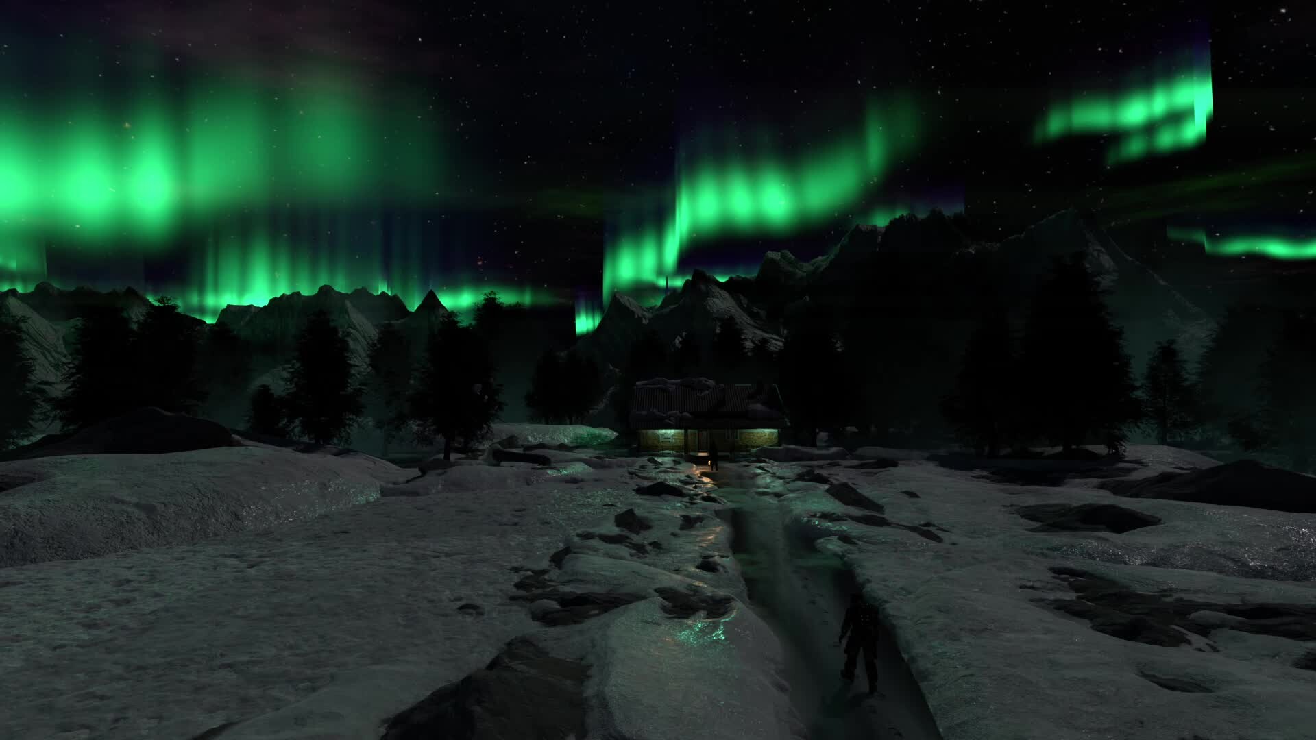 ArtStation - Northern- Aurora Lights Concept