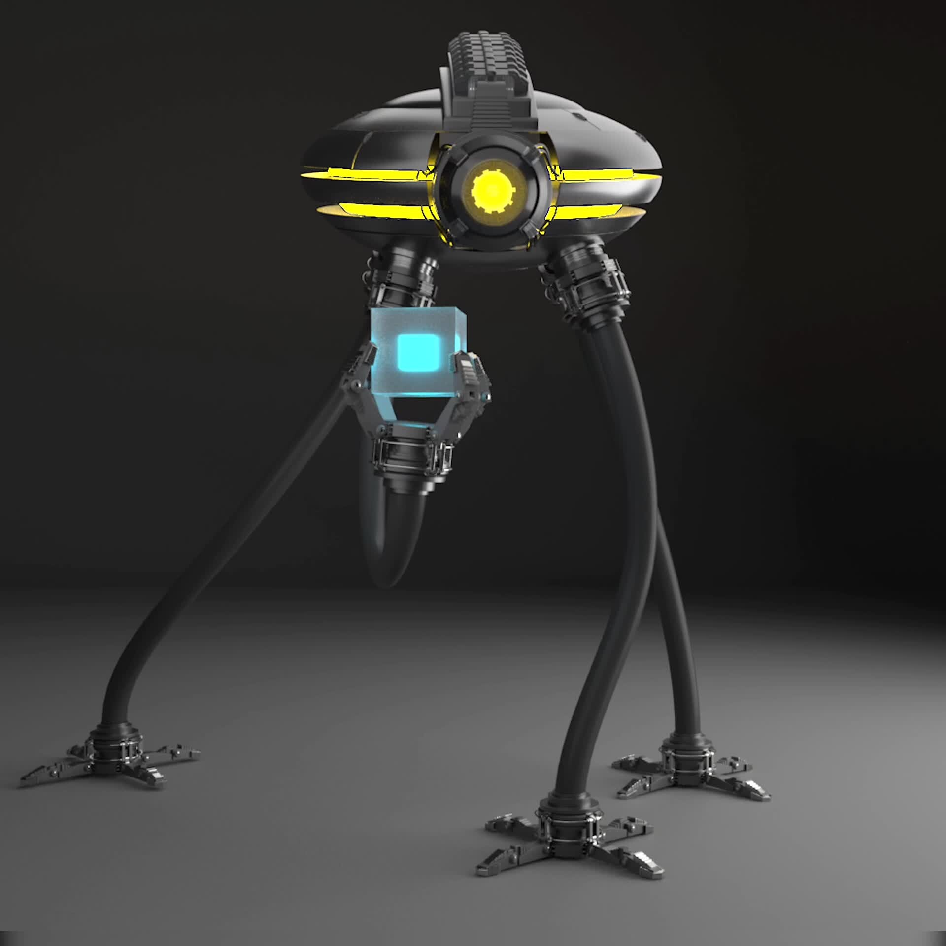 ArtStation - octopus Robot