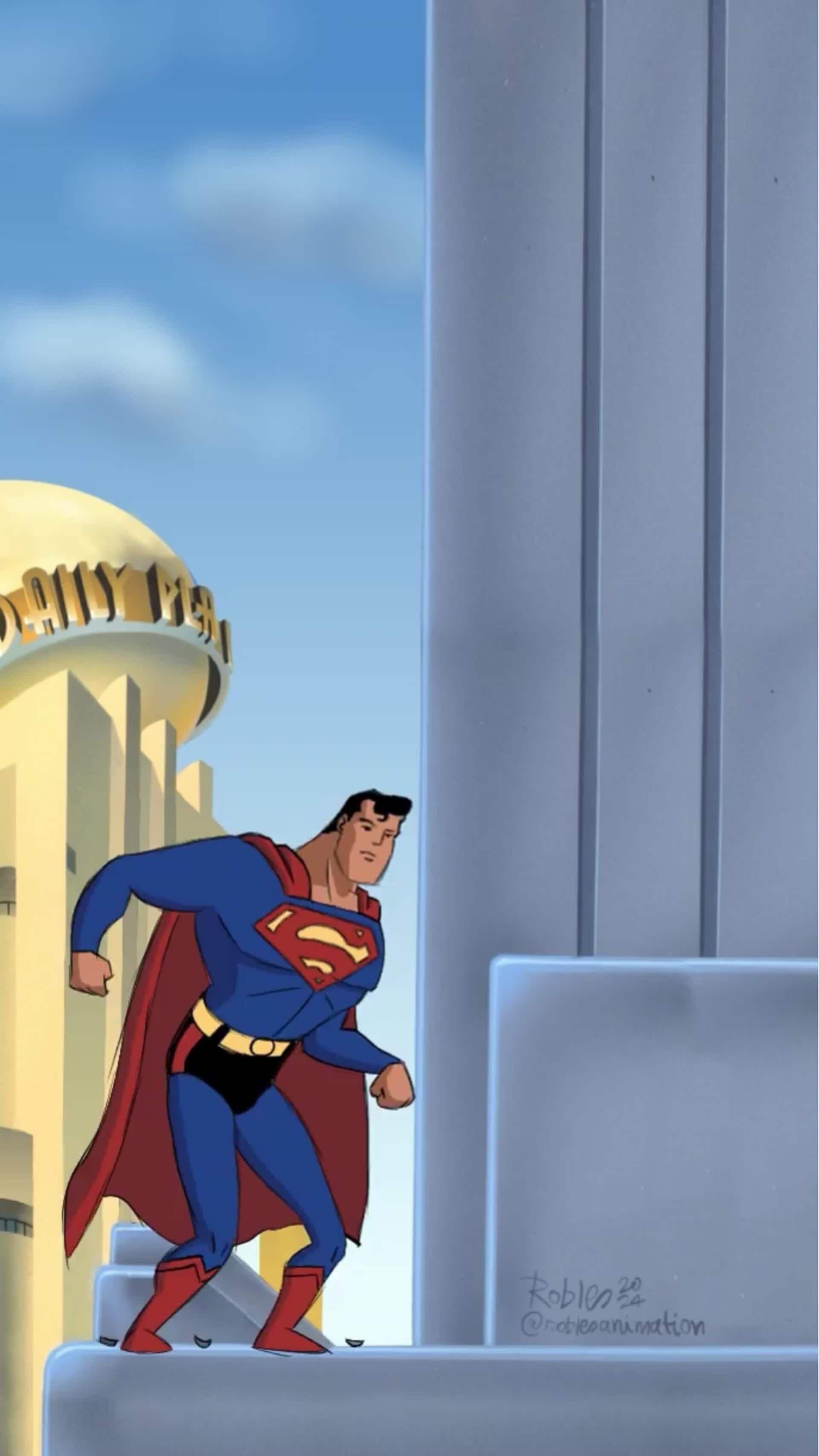 ArtStation - Superman fanart animation