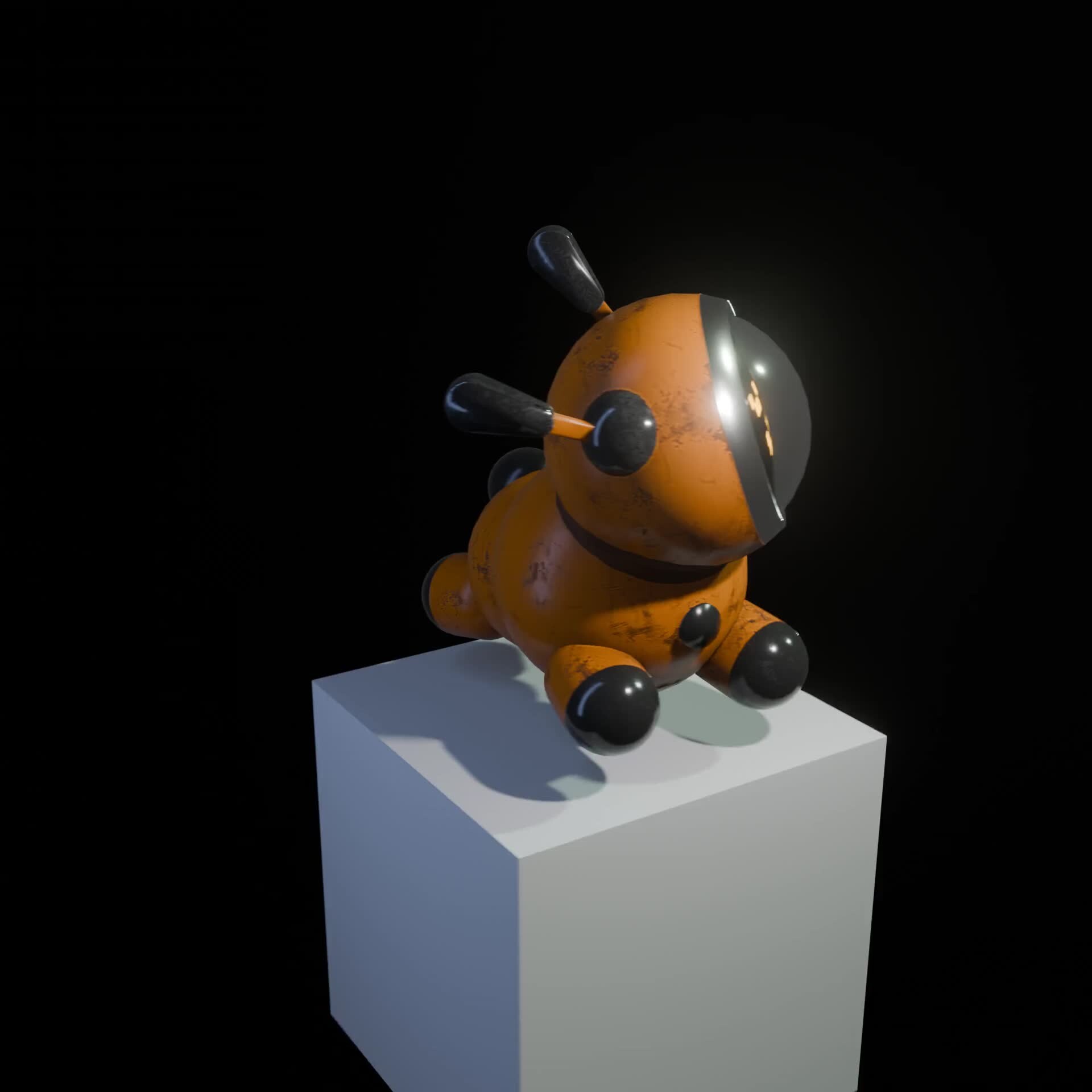 ArtStation - robot cat