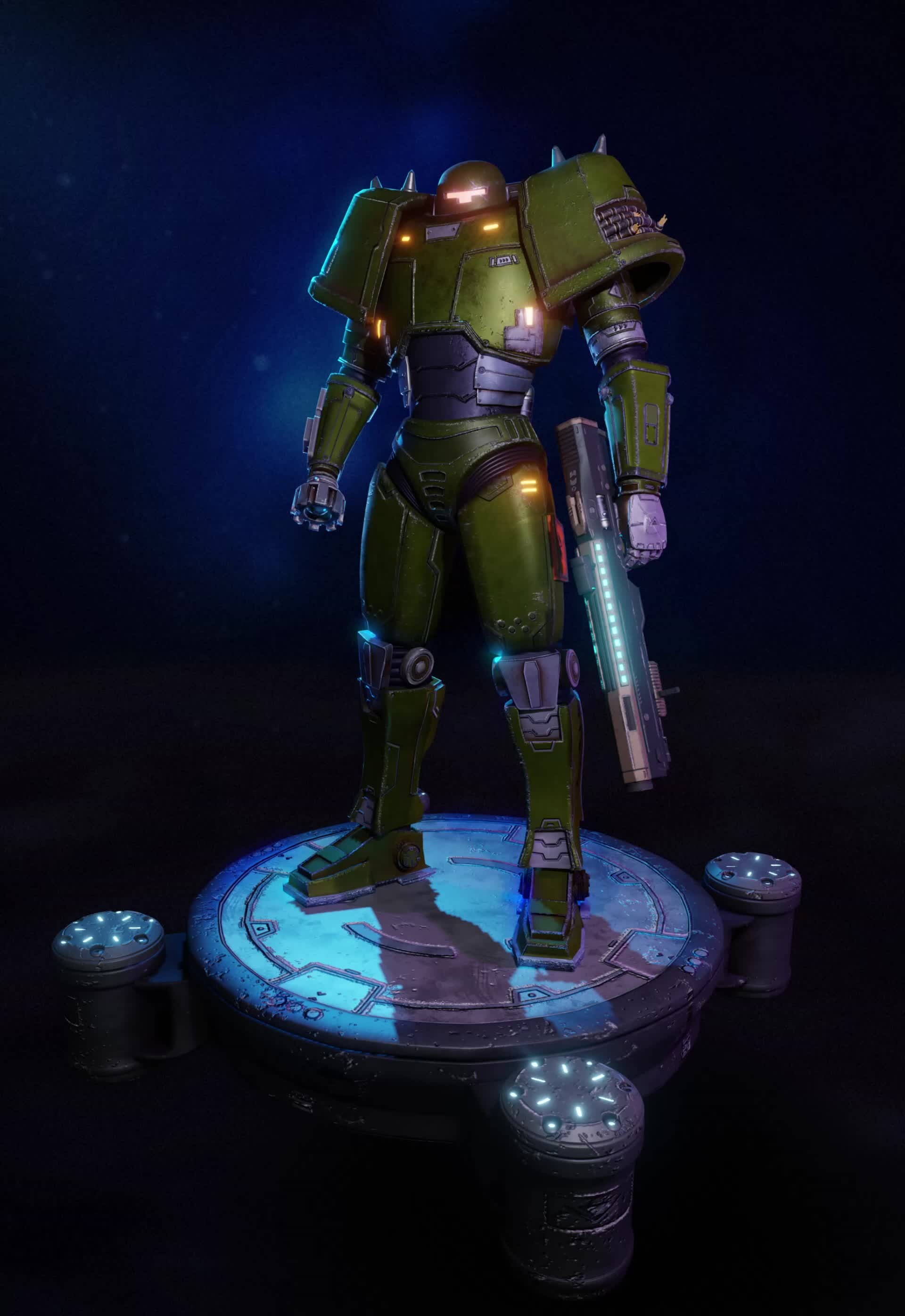 ArtStation - Juggernaut Robot