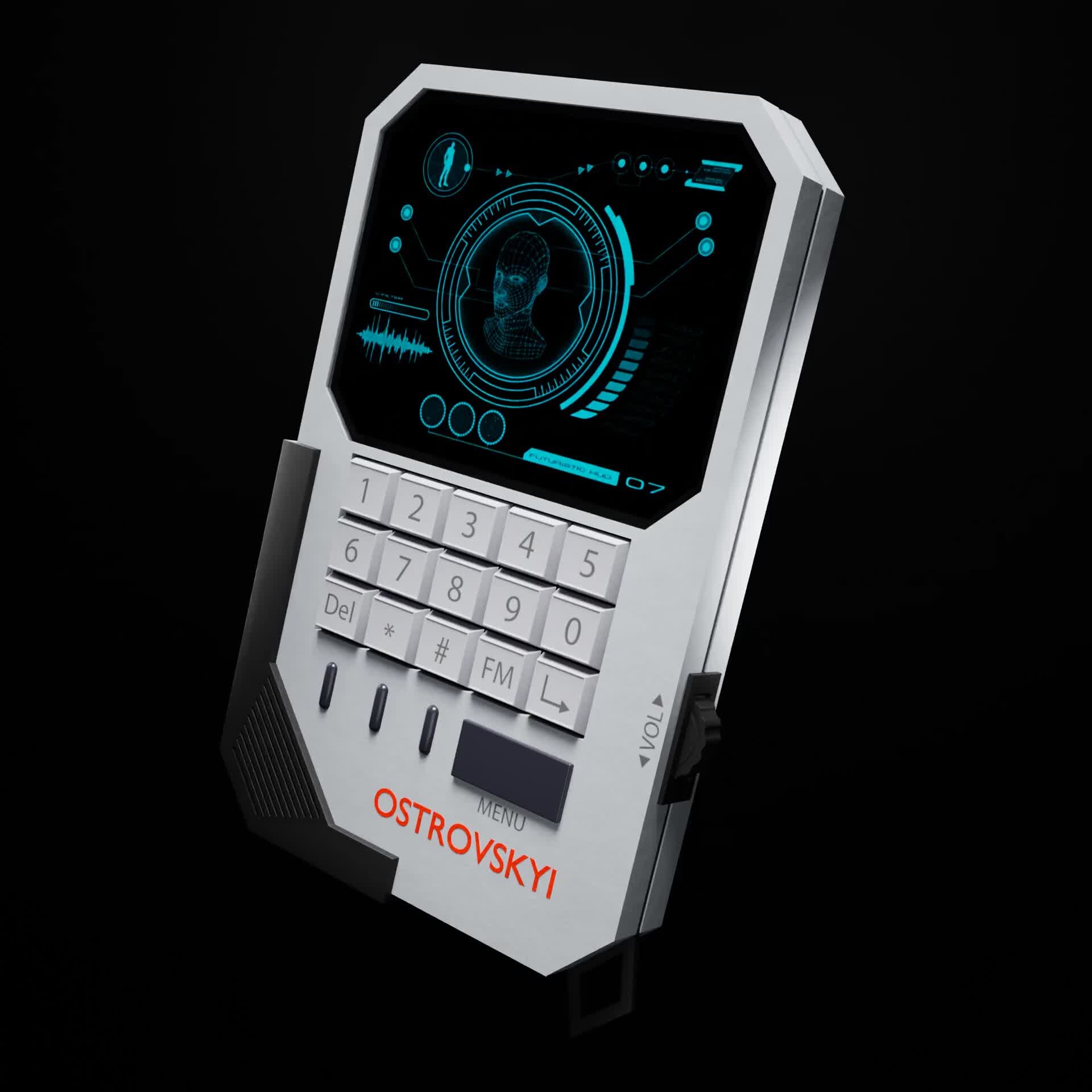 ArtStation - Futuristic Device