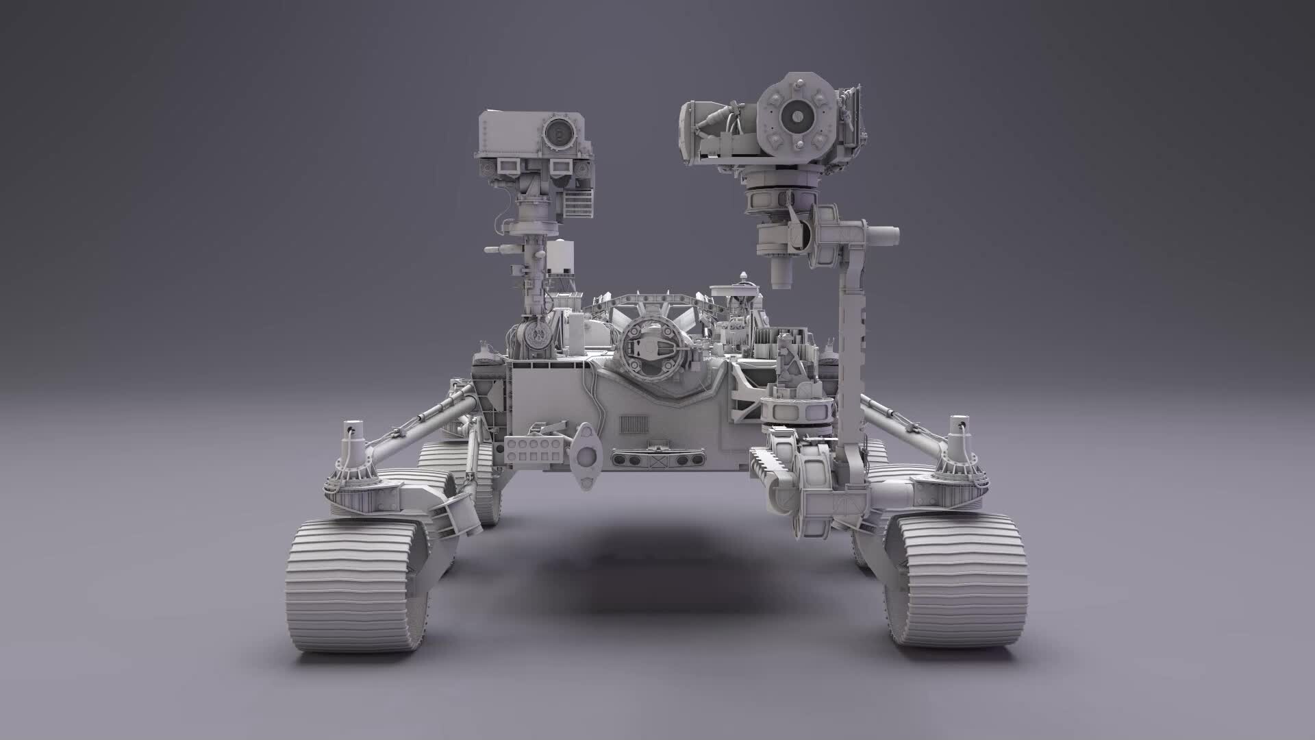 ArtStation - Perseverance Rover - 3D Modeling