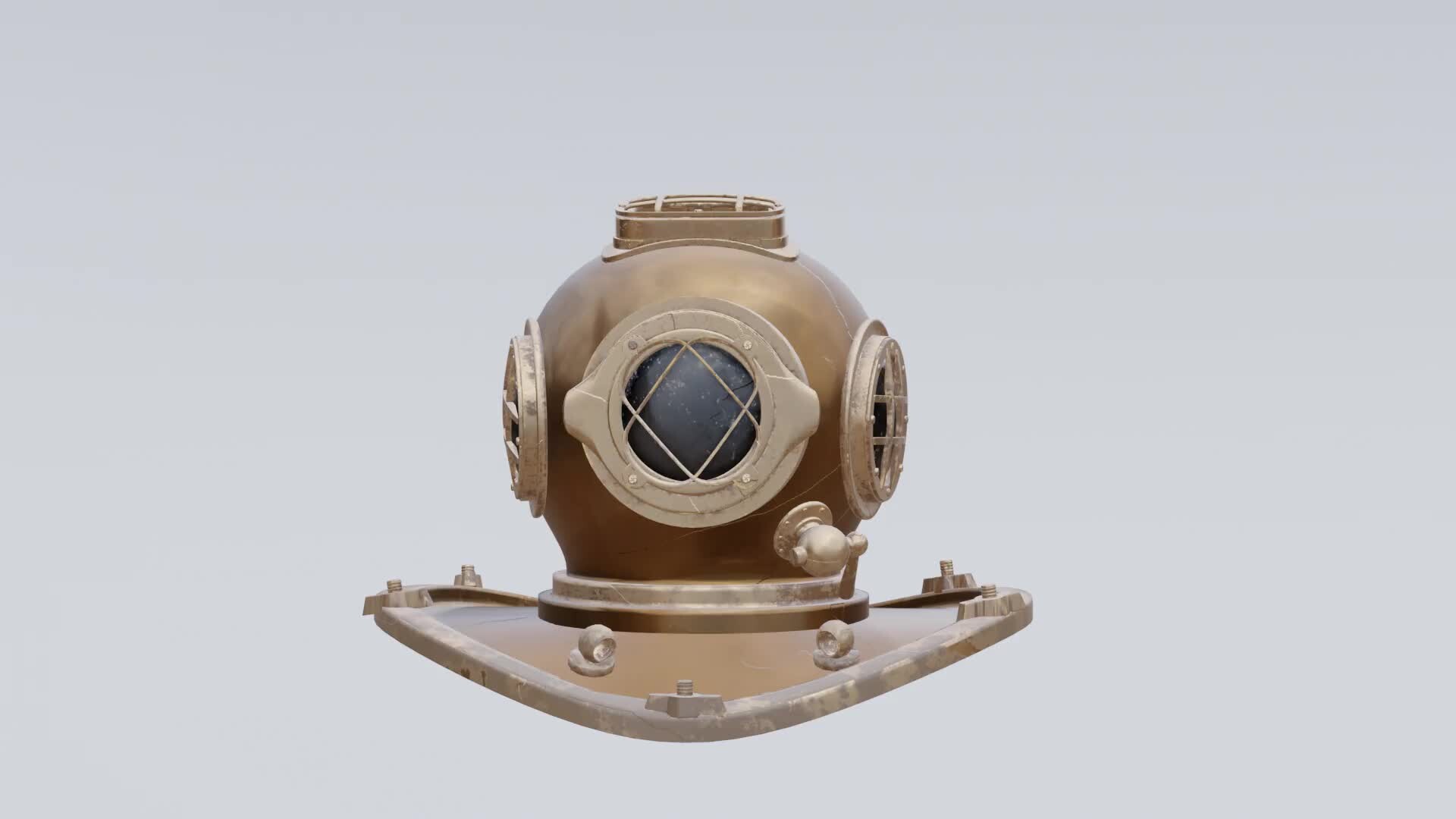 ArtStation - Diving Helmet