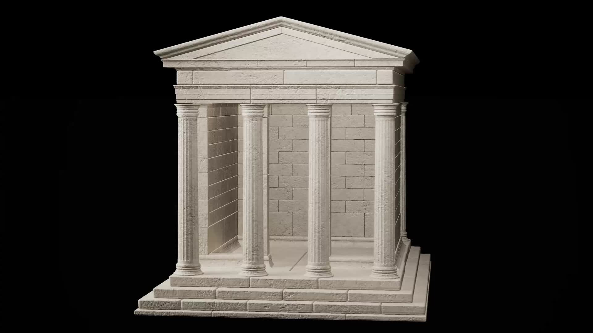 ArtStation - Game-Ready Temple┃Unreal Engine 5.3