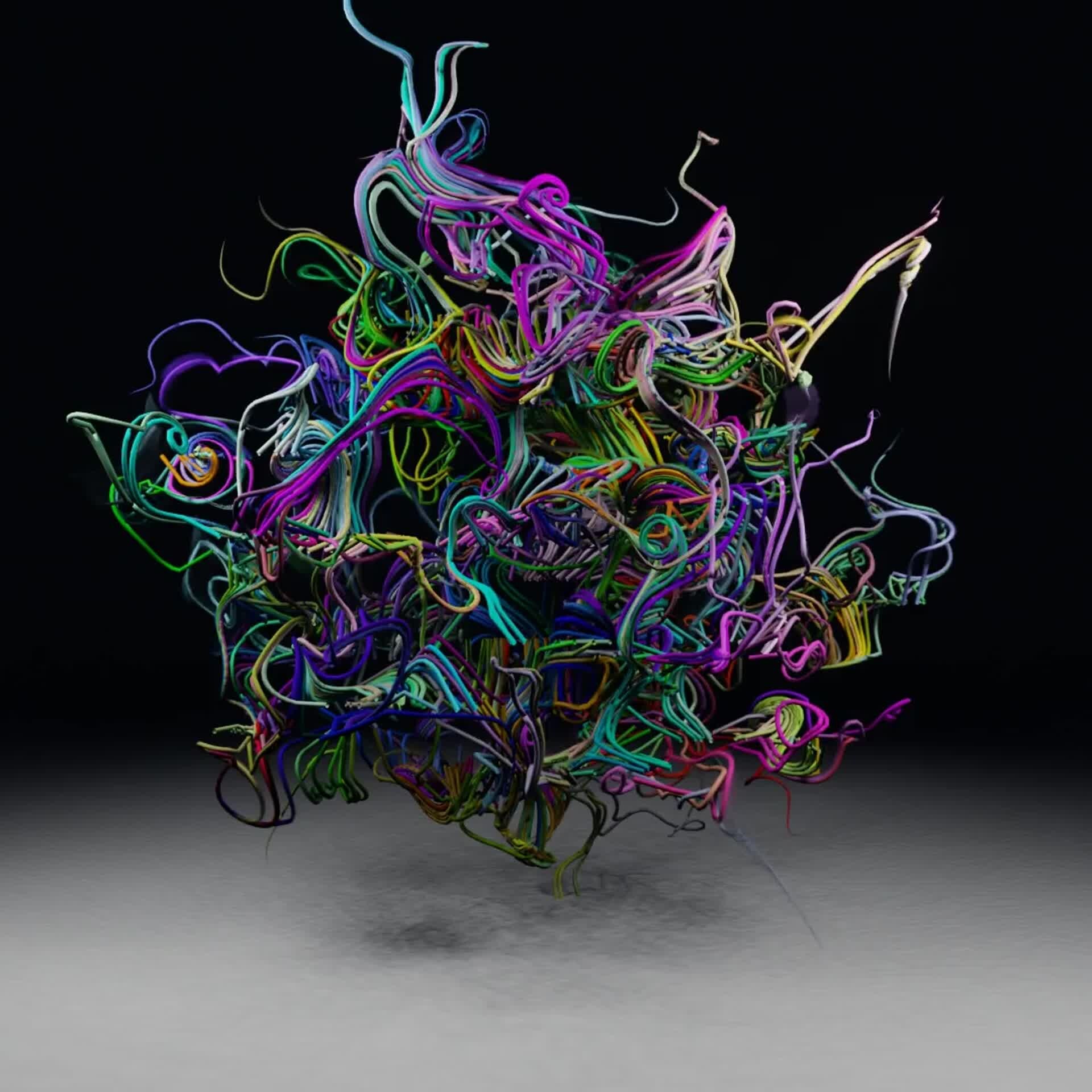 ArtStation - Noise visualization from sphere