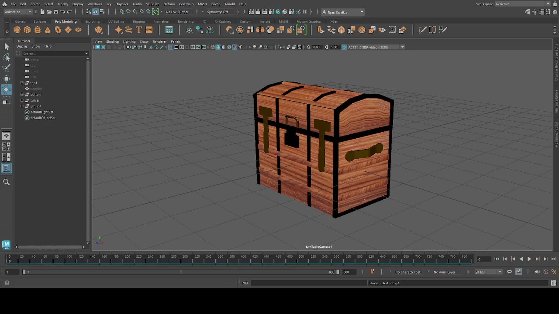 ArtStation - Treasure Chest Model
