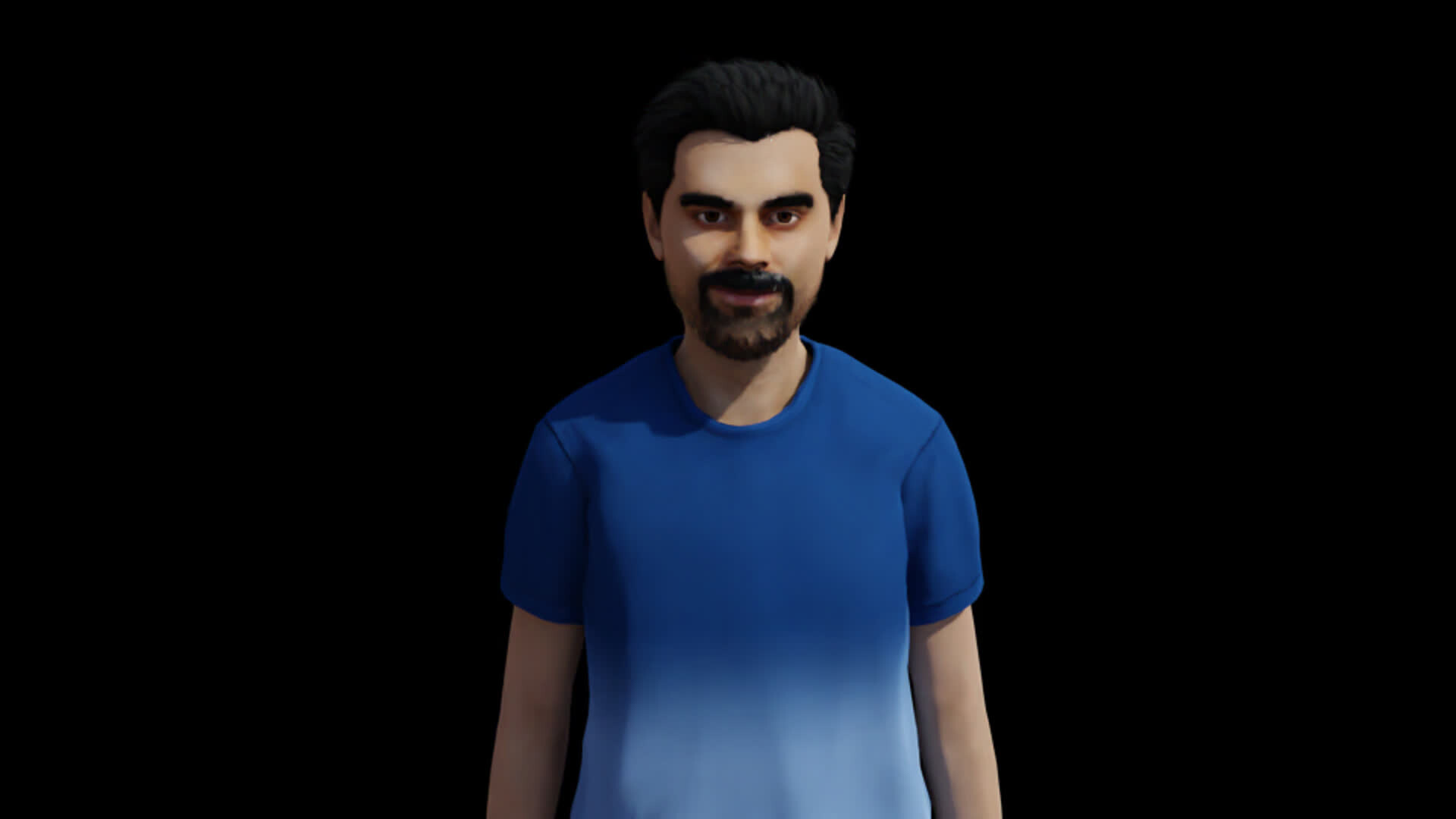 ArtStation - Virat Kohli digital double character