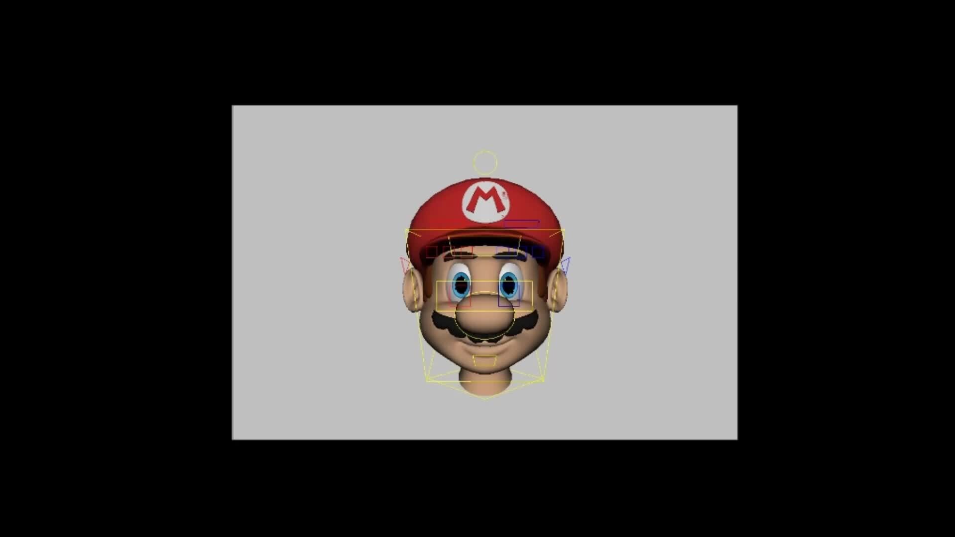 ArtStation - Mario face rig