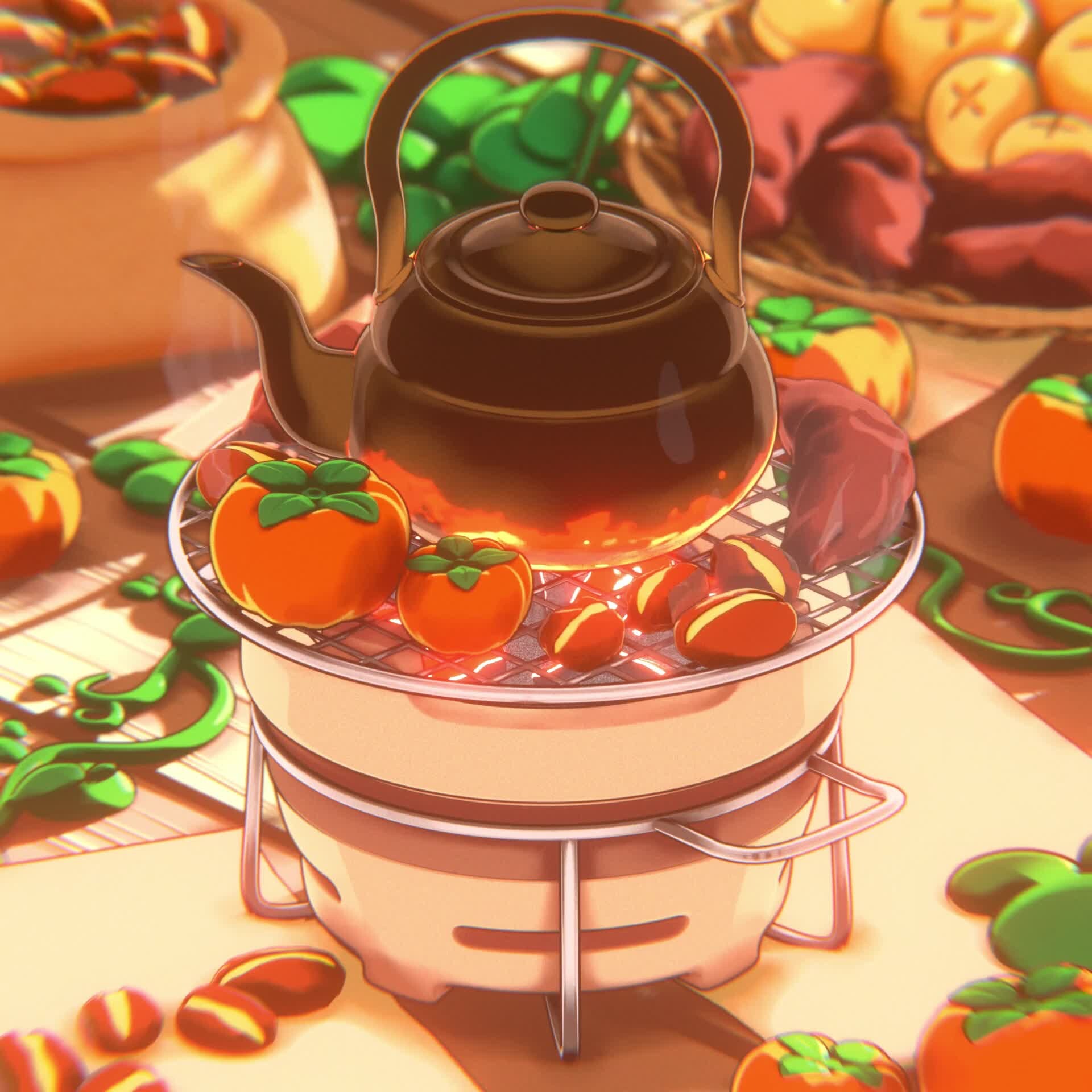 ArtStation - Anime Style Food Series