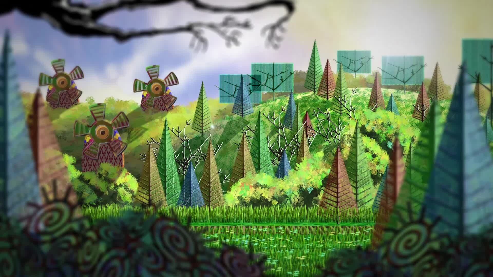 ArtStation - Looping Train Animation