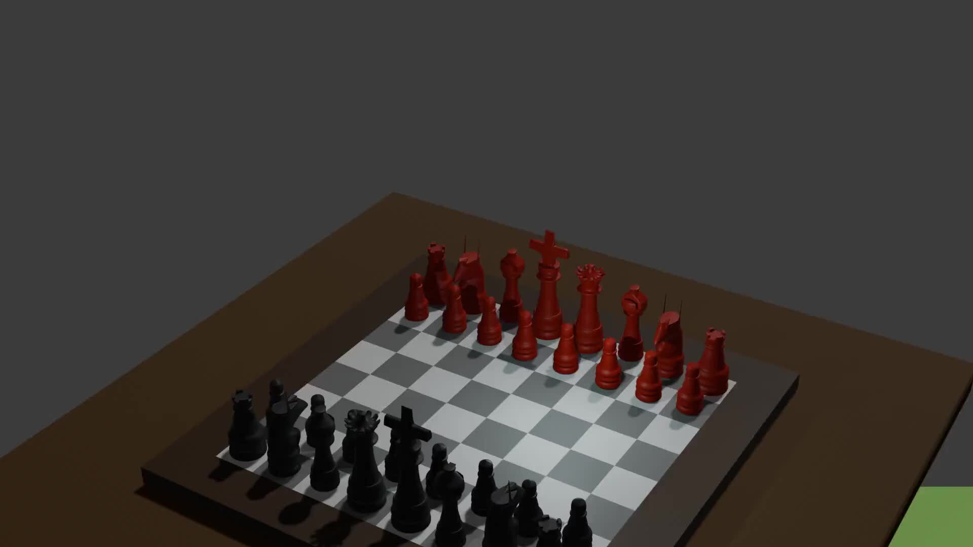 ArtStation - 3D Animation 1 Chess Set Part 1