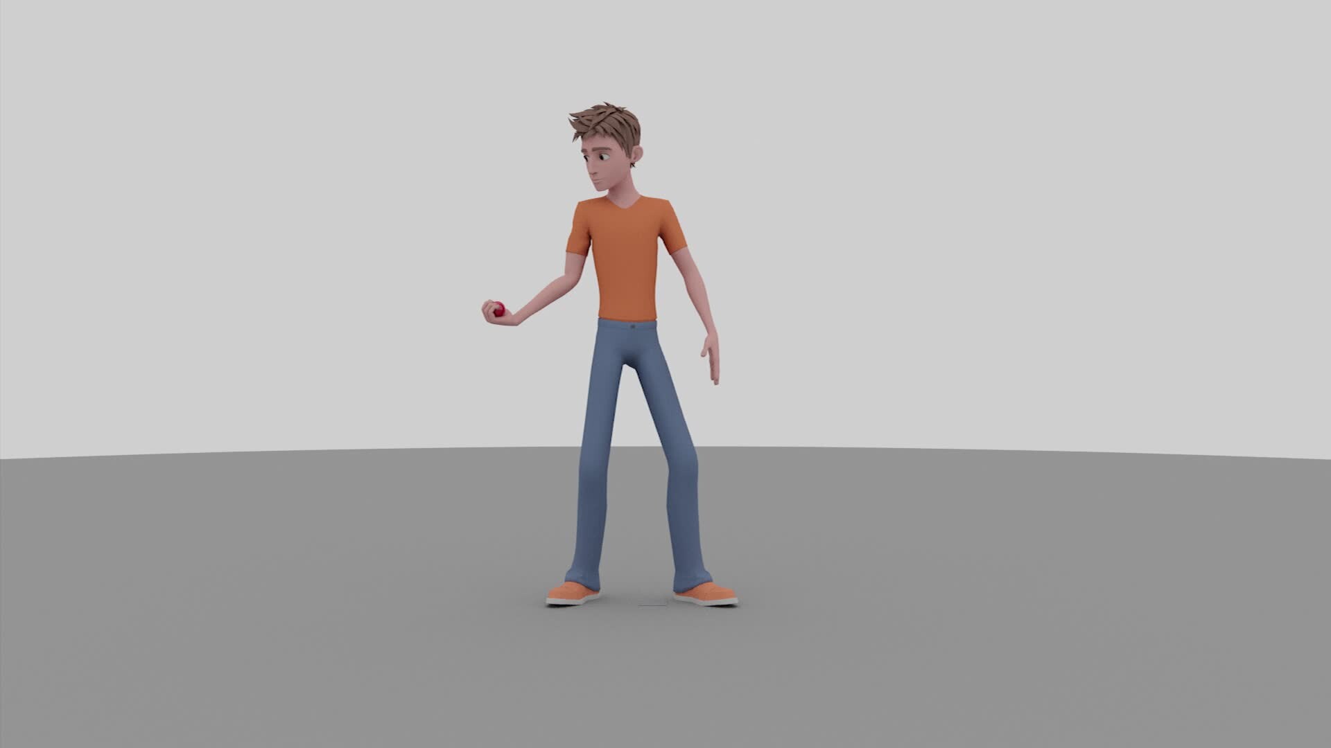 ArtStation - Ball throw Animation