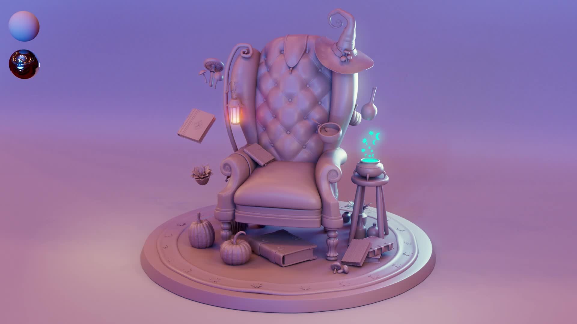 ArtStation - Witches Chair