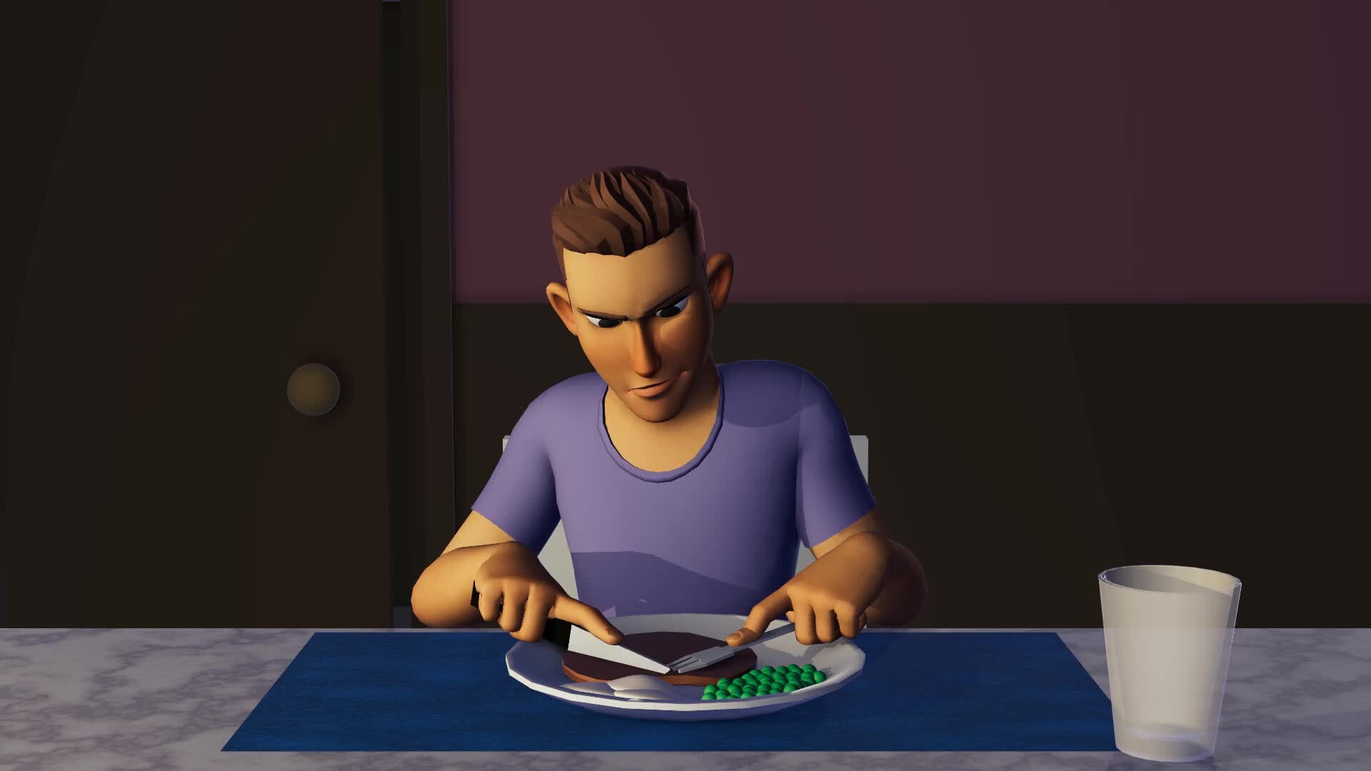 ArtStation - The Little Mermaid Dinner Scene | Animation