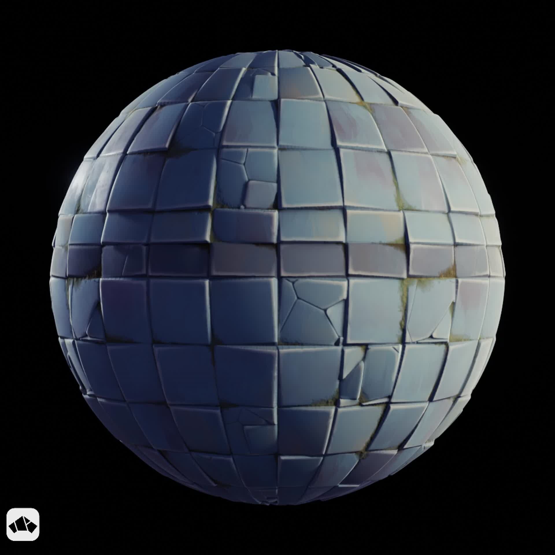 ArtStation - Stone Tiles - Stylized