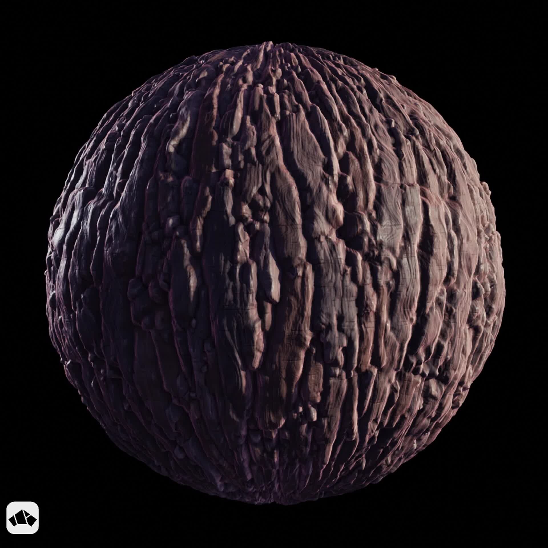 ArtStation - Pine Tree Bark - Stylized