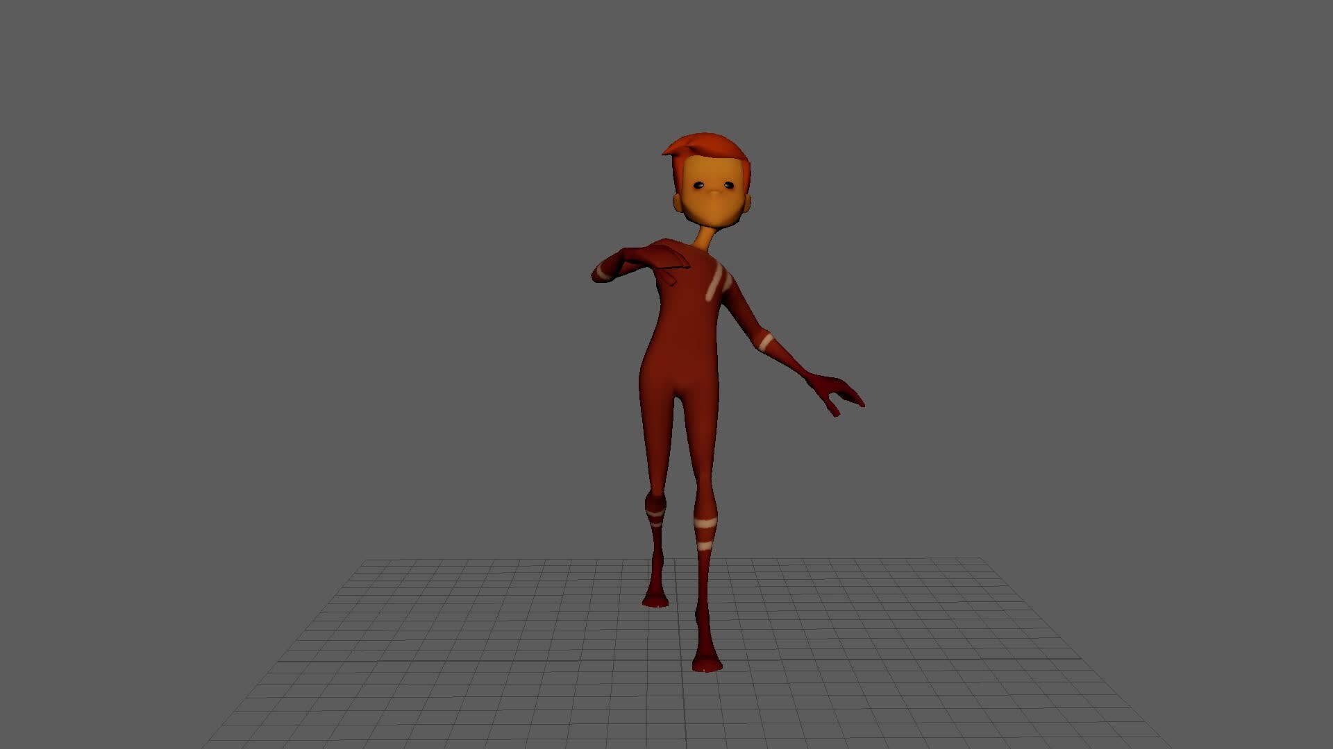 Thalloju shashank - Sneaky Walk Cycle Animation