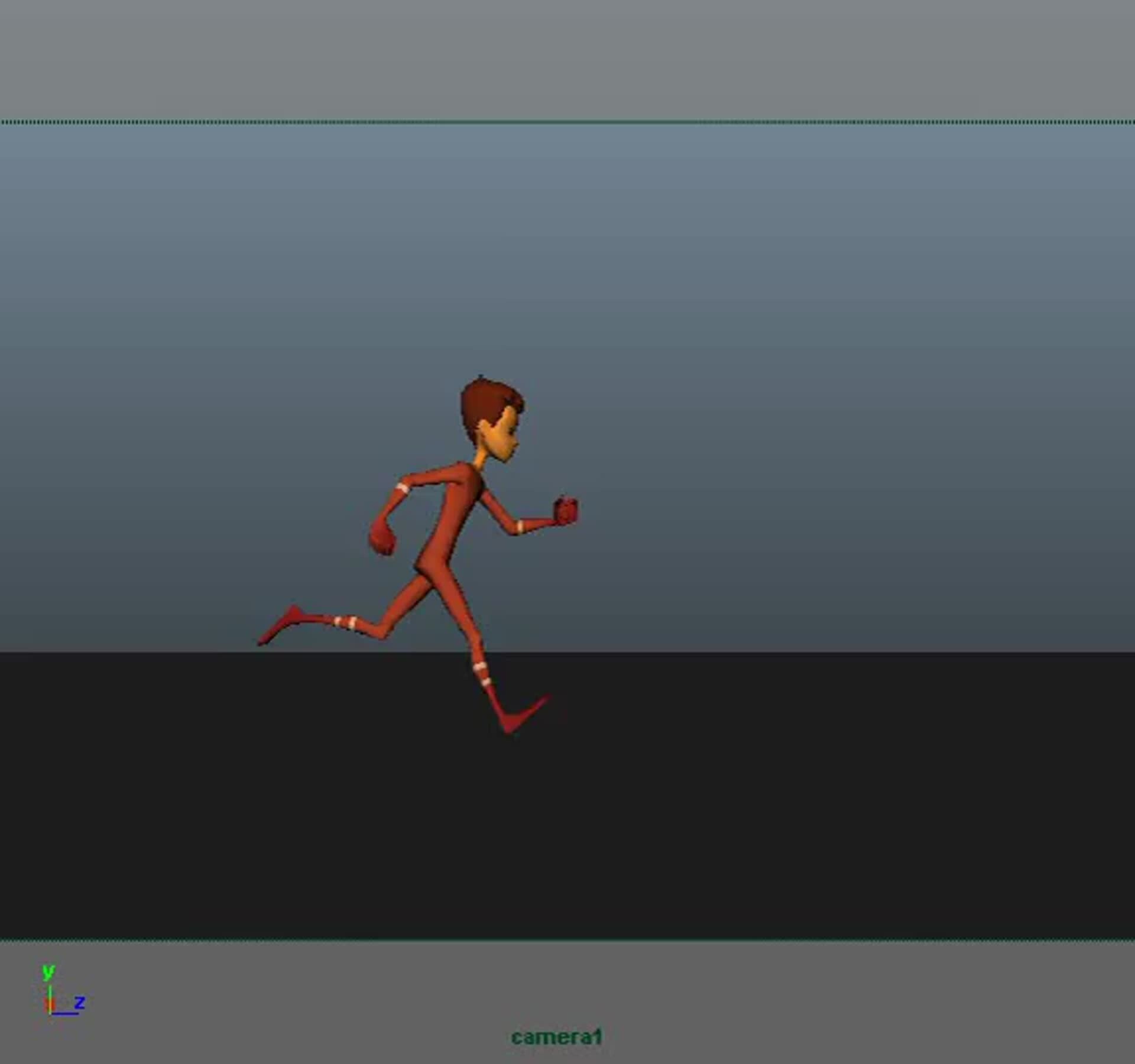 ArtStation - Stewart run cycle animation