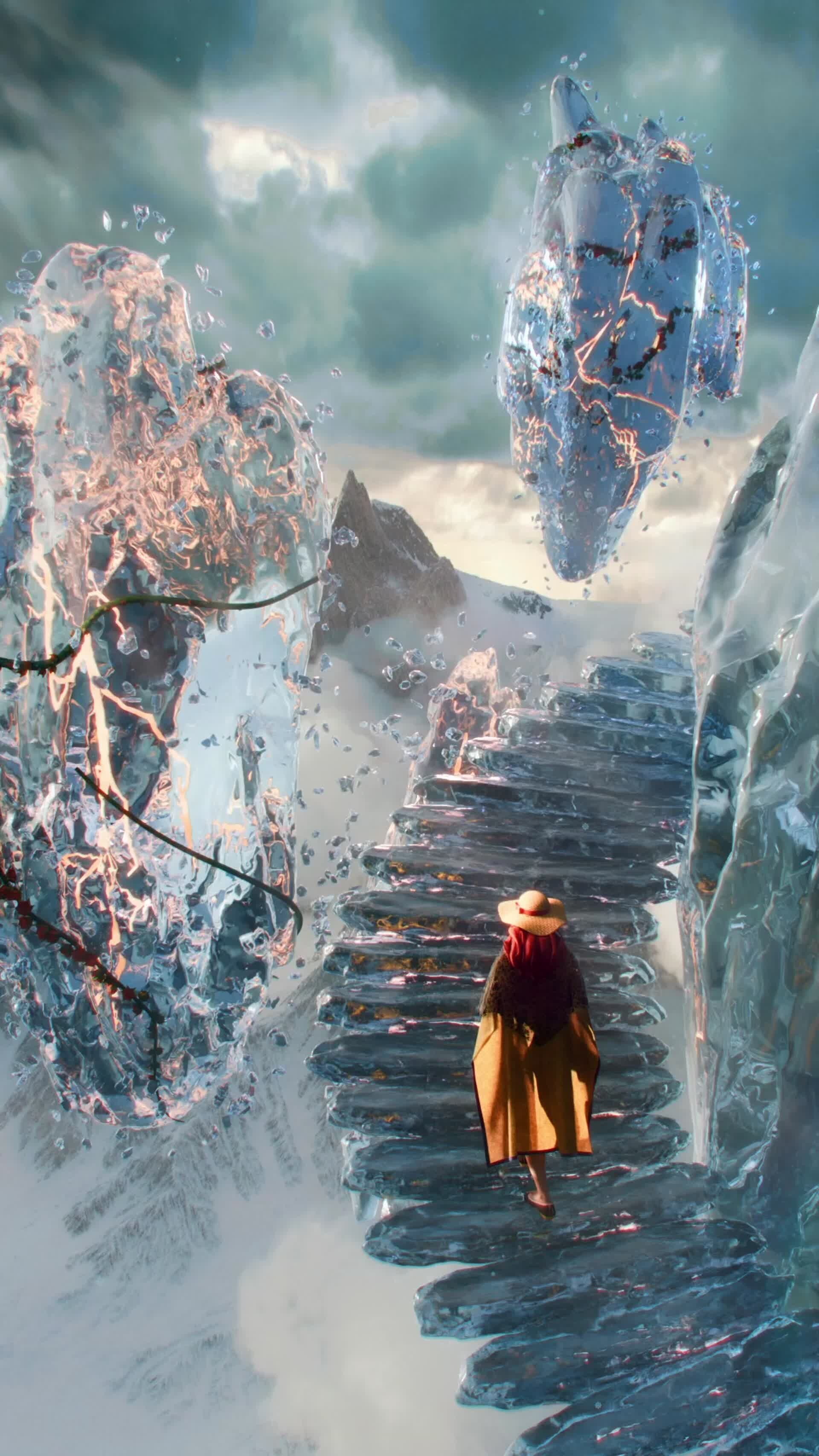 ArtStation - Icy Landscape