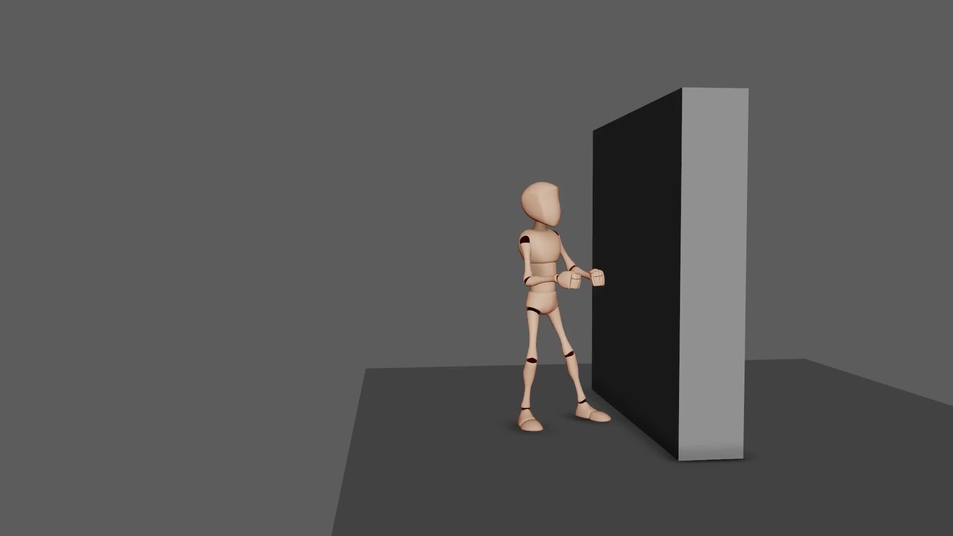 ArtStation - Push animation