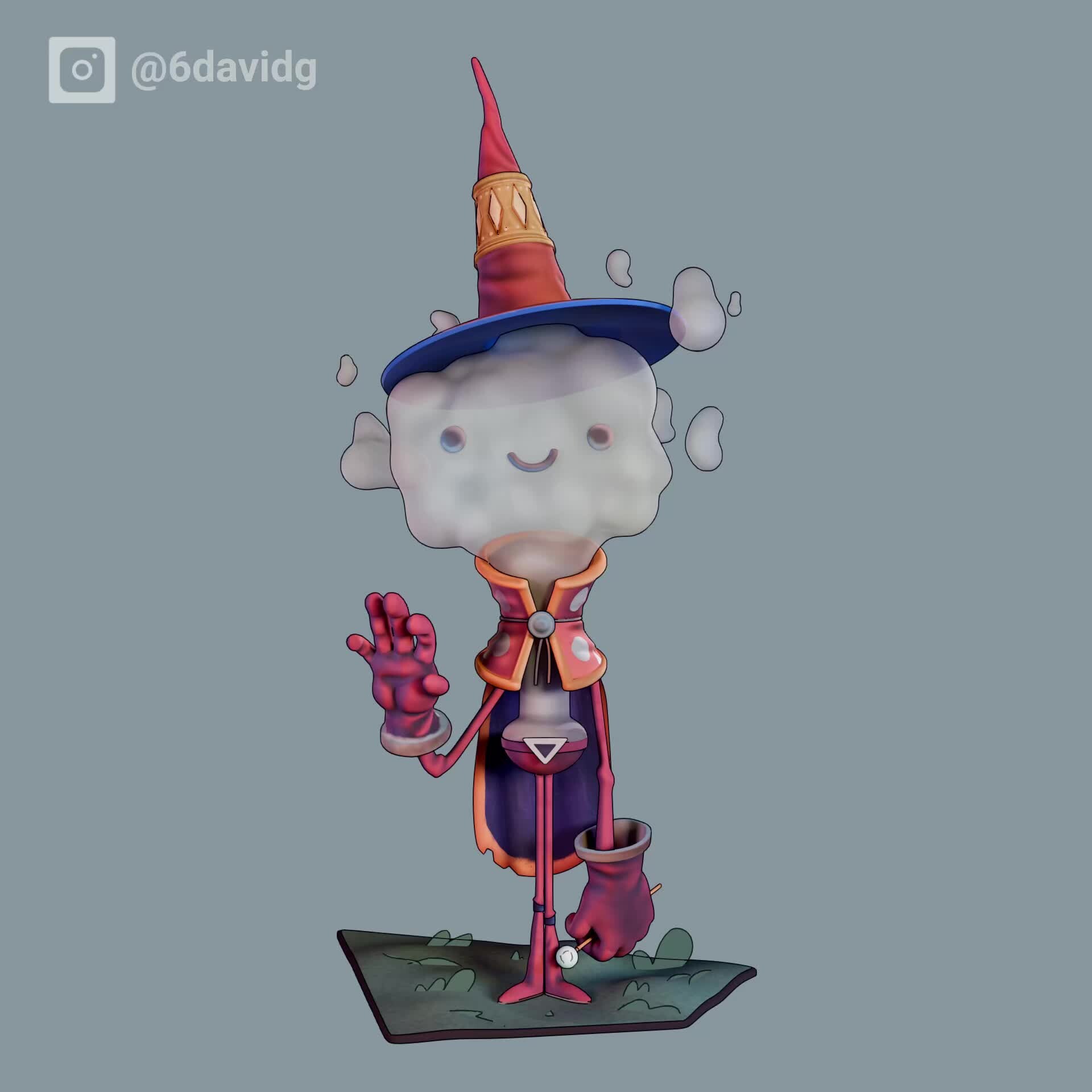ArtStation - Cloud Wizard