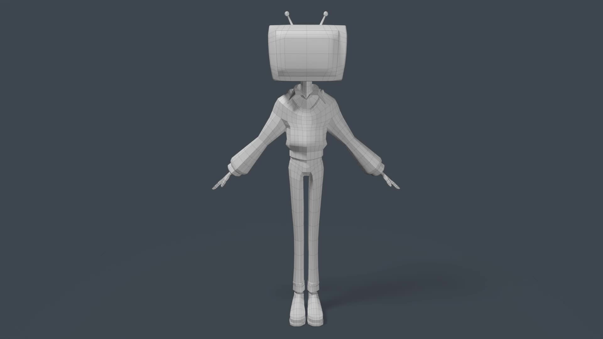 ArtStation - TV Character Model