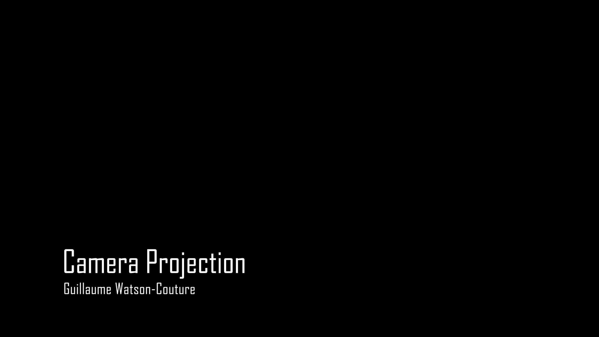 ArtStation - Nuke camera projection