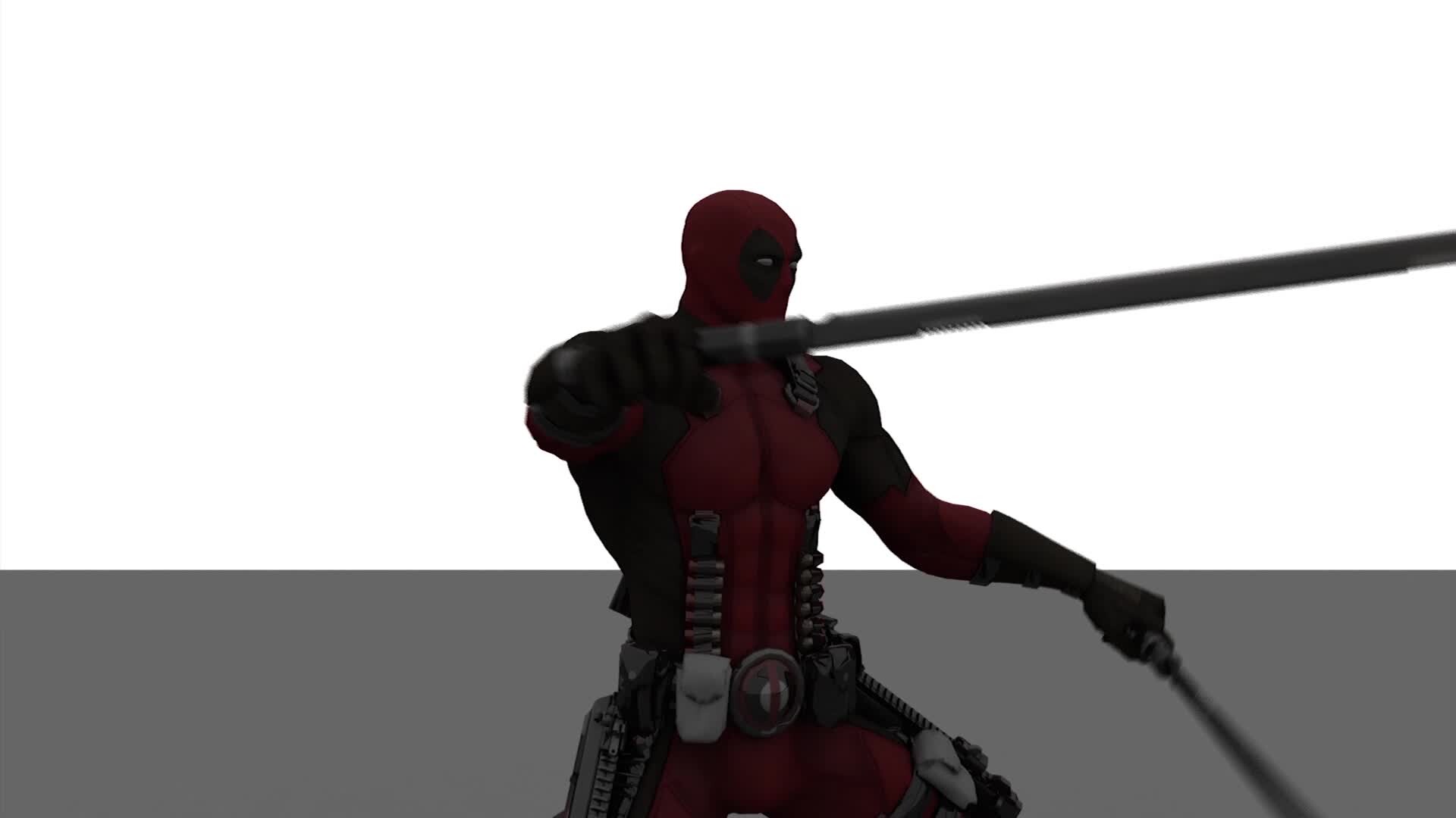 ArtStation - Deadpool Animation