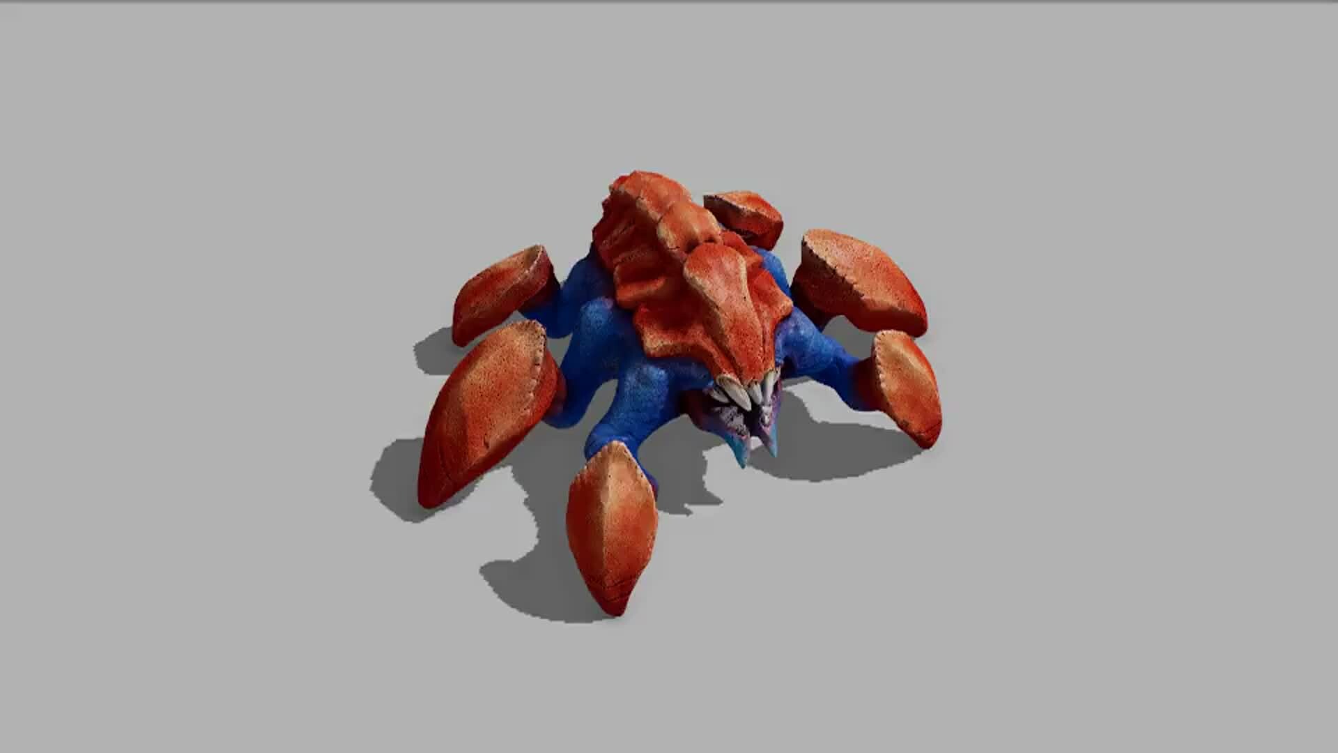 ArtStation - Six-Legged Creature - Looped Game Animation