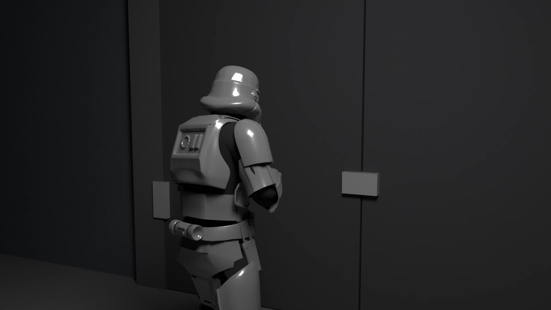 ArtStation - Storm Trooper Breach and Clear | Maya