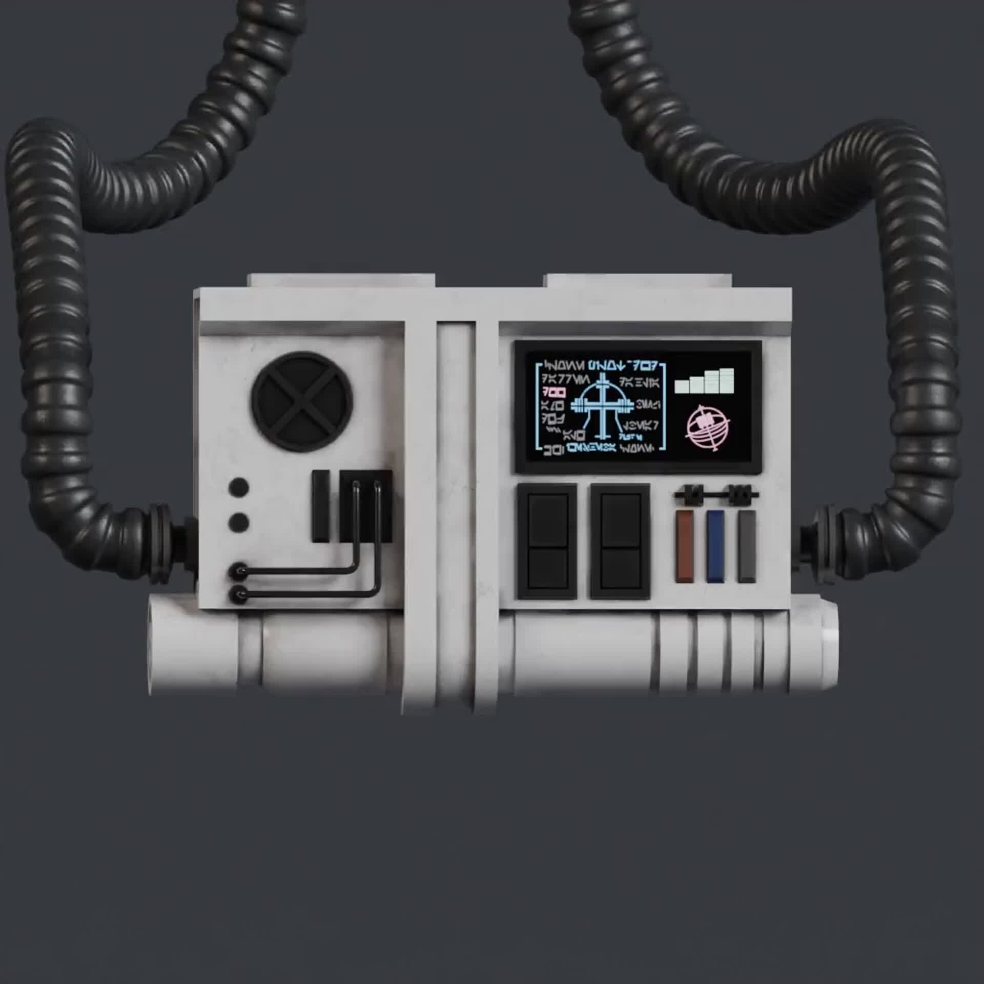 ArtStation - Clone Trooper Pilot Chest Box