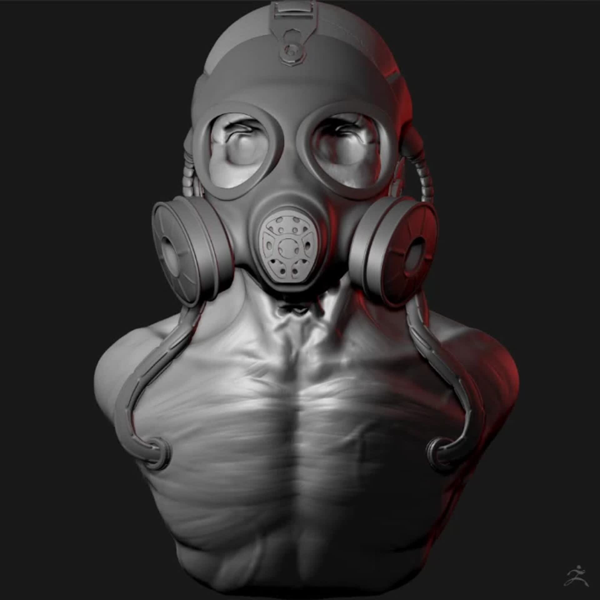 ArtStation - Gas Mask