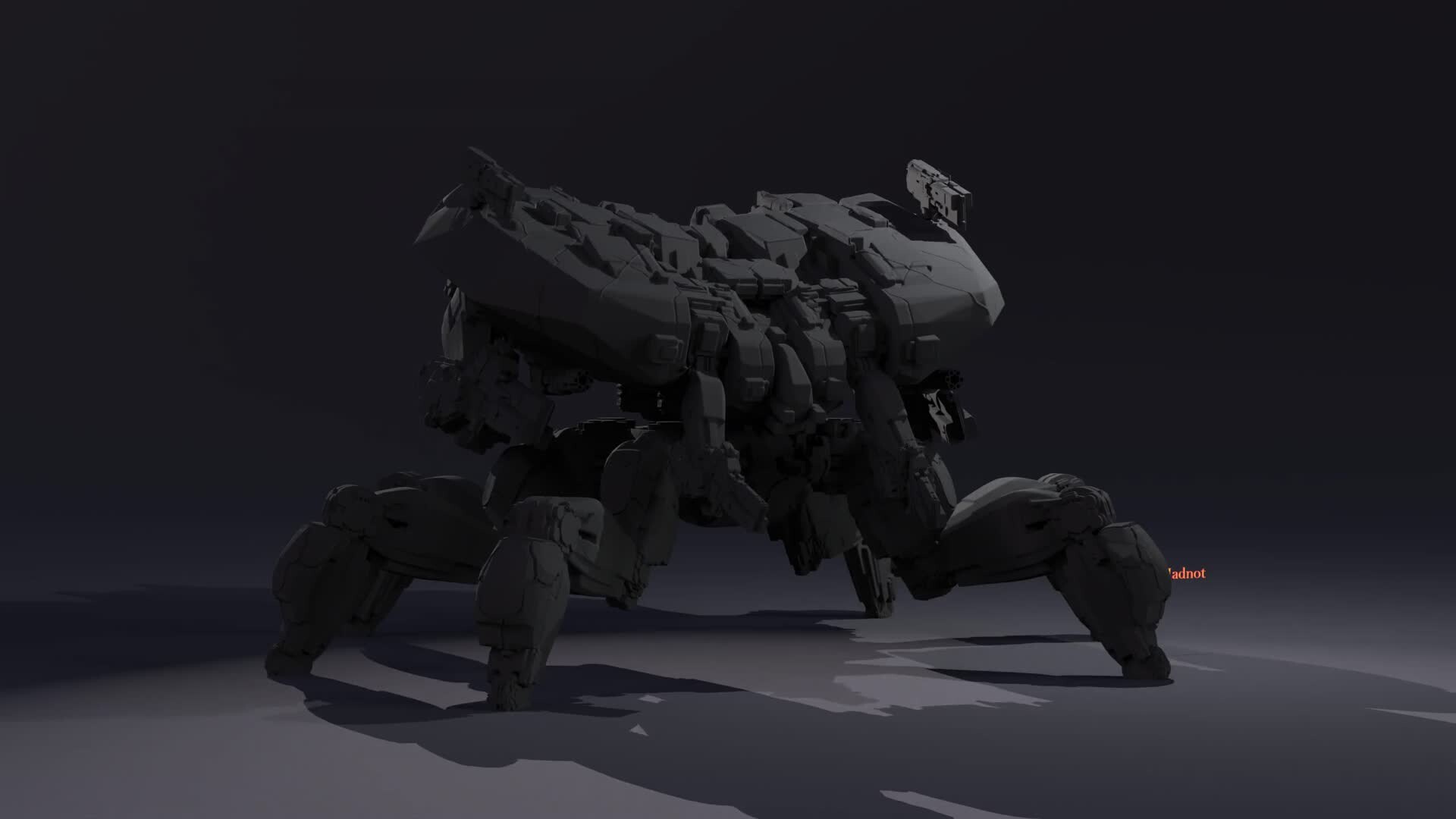 ArtStation - Centaur Mecha Tank