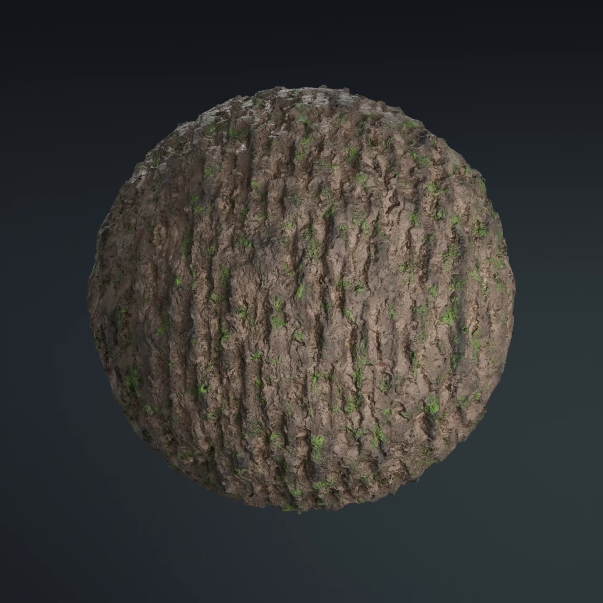 ArtStation - Tree Bark Procedural Material