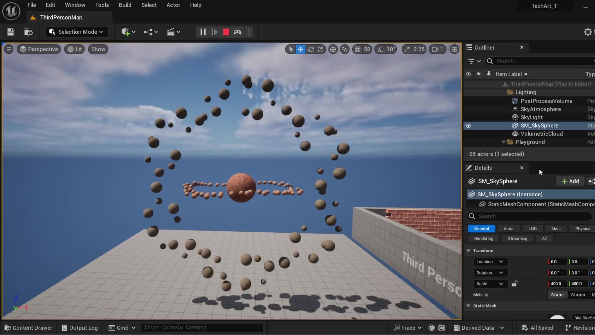 ArtStation - U5 Animated Sphere Helix Blueprints