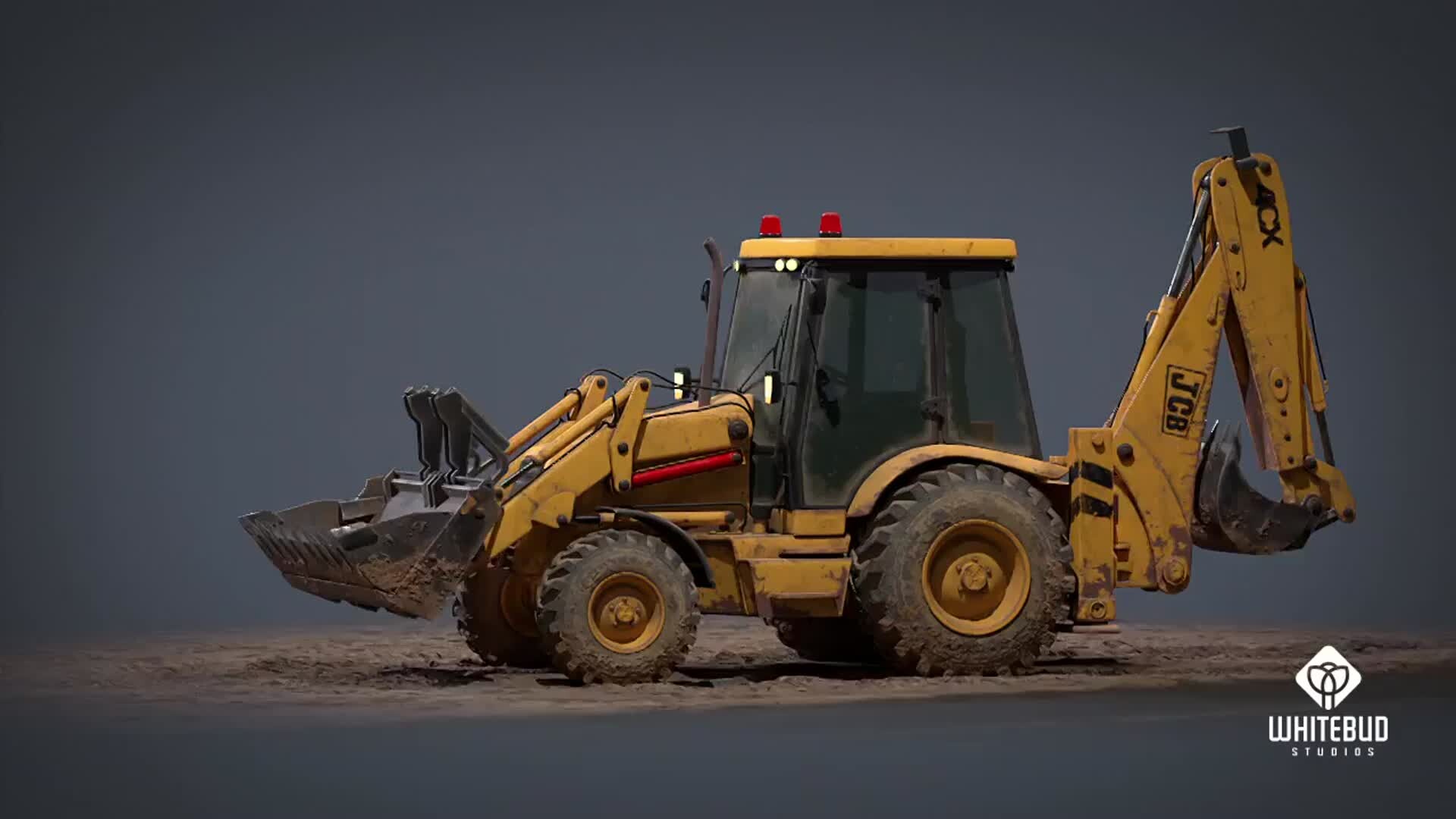 ArtStation - JCB Excavator