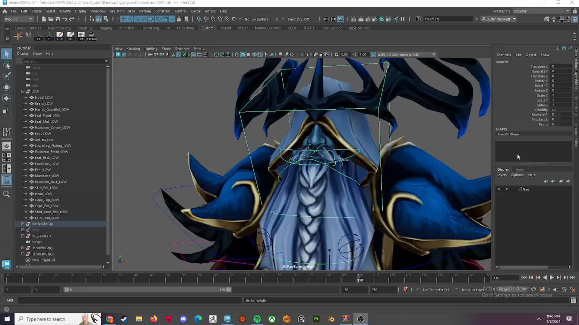 ArtStation - oberon rig
