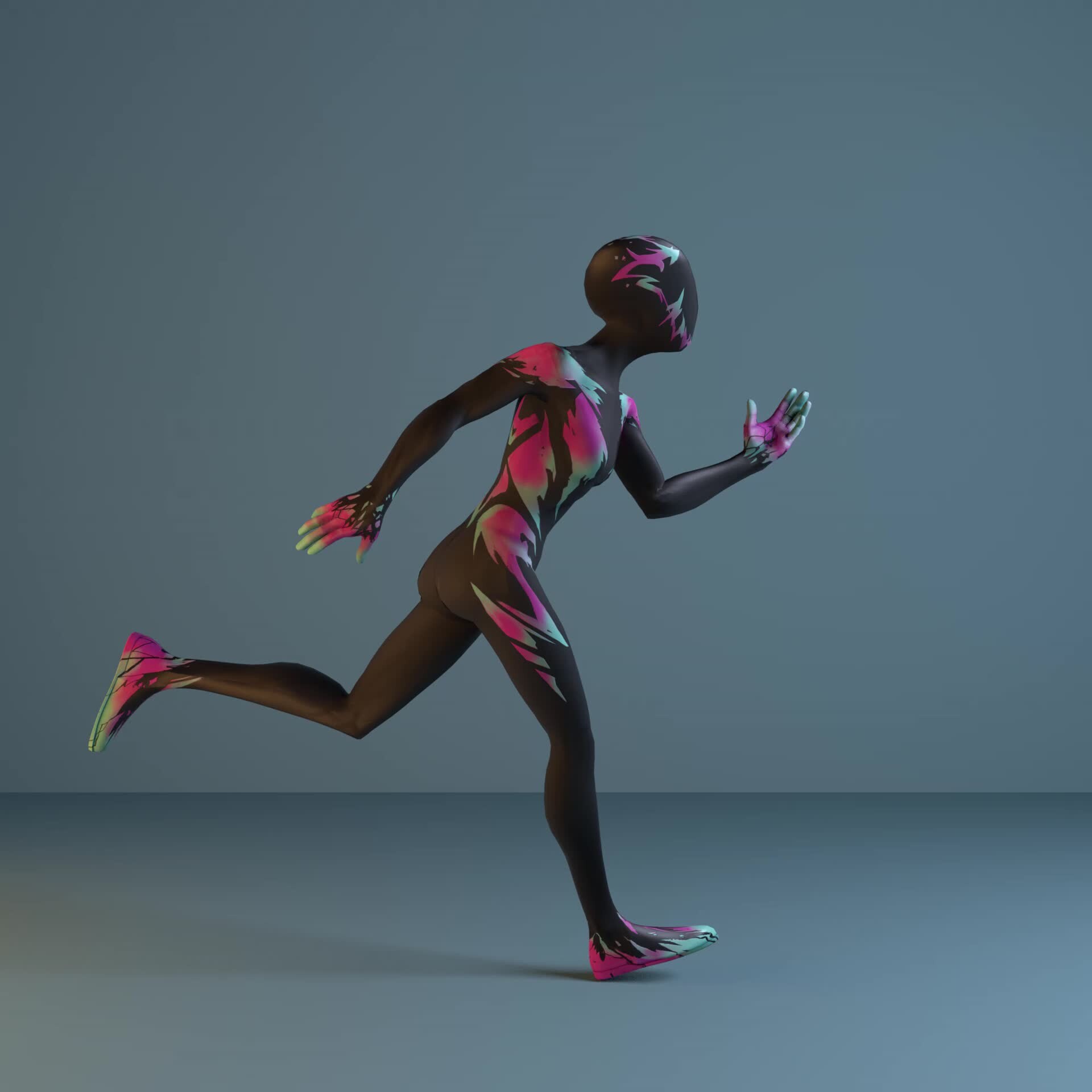 ArtStation - character run cycle