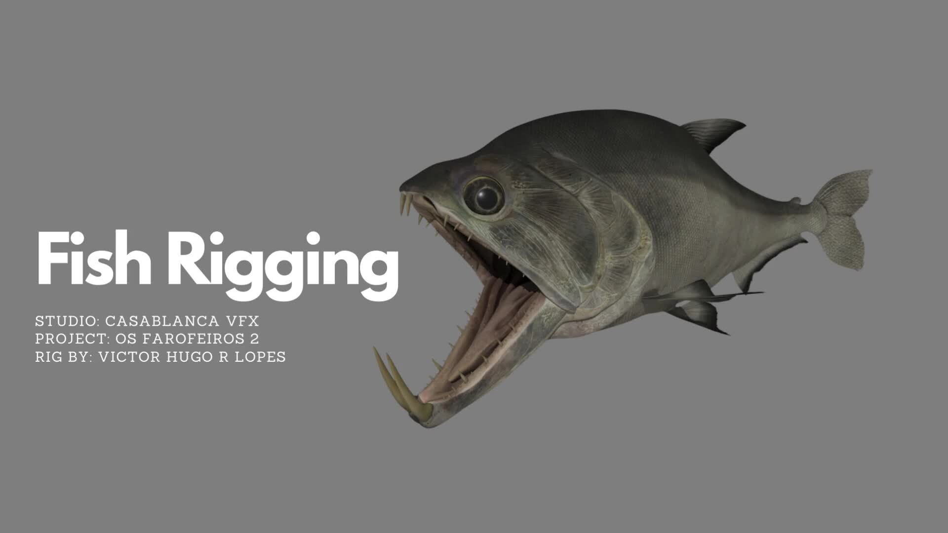 ArtStation - Fish - Rig