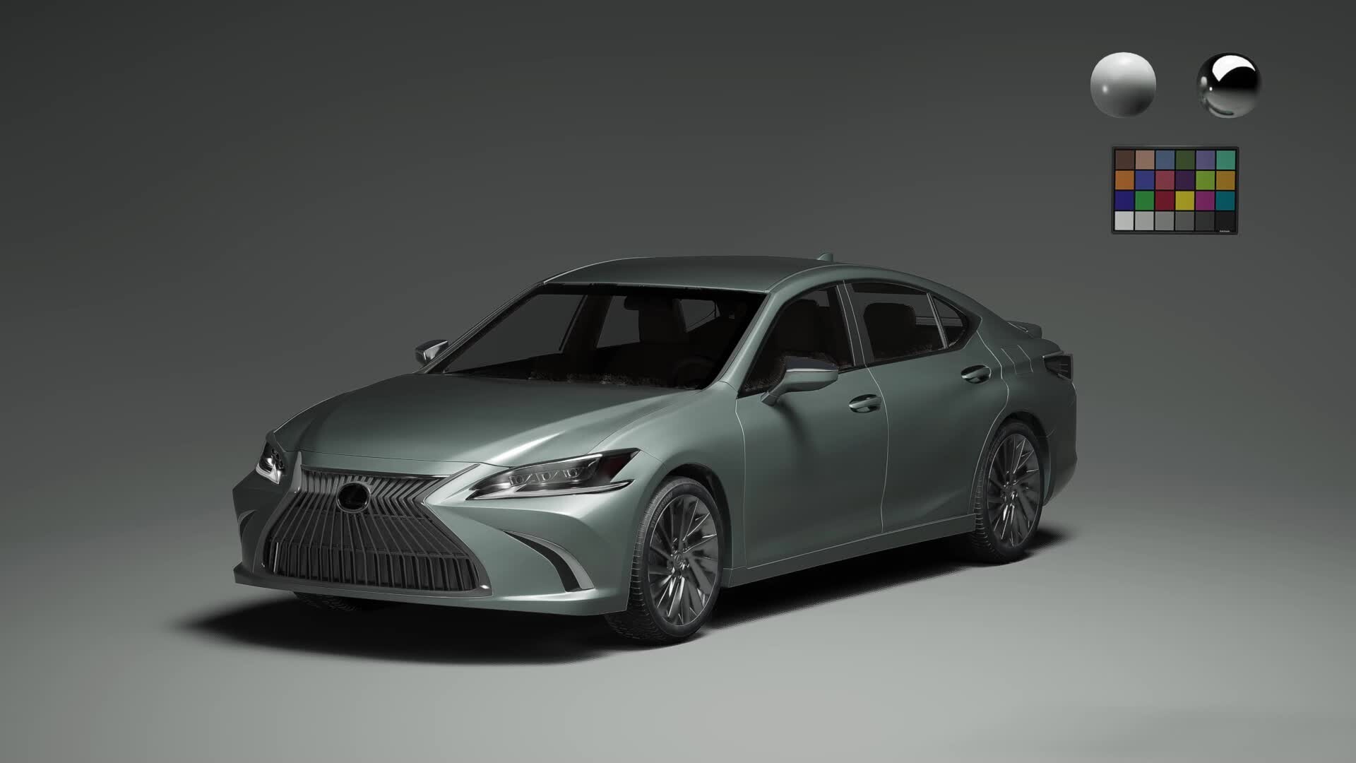 ArtStation - Car Modeling 2 - Lexus ES300h
