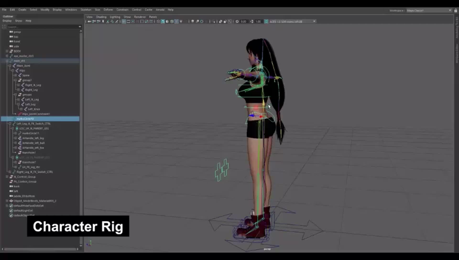 ArtStation - Character Rigging