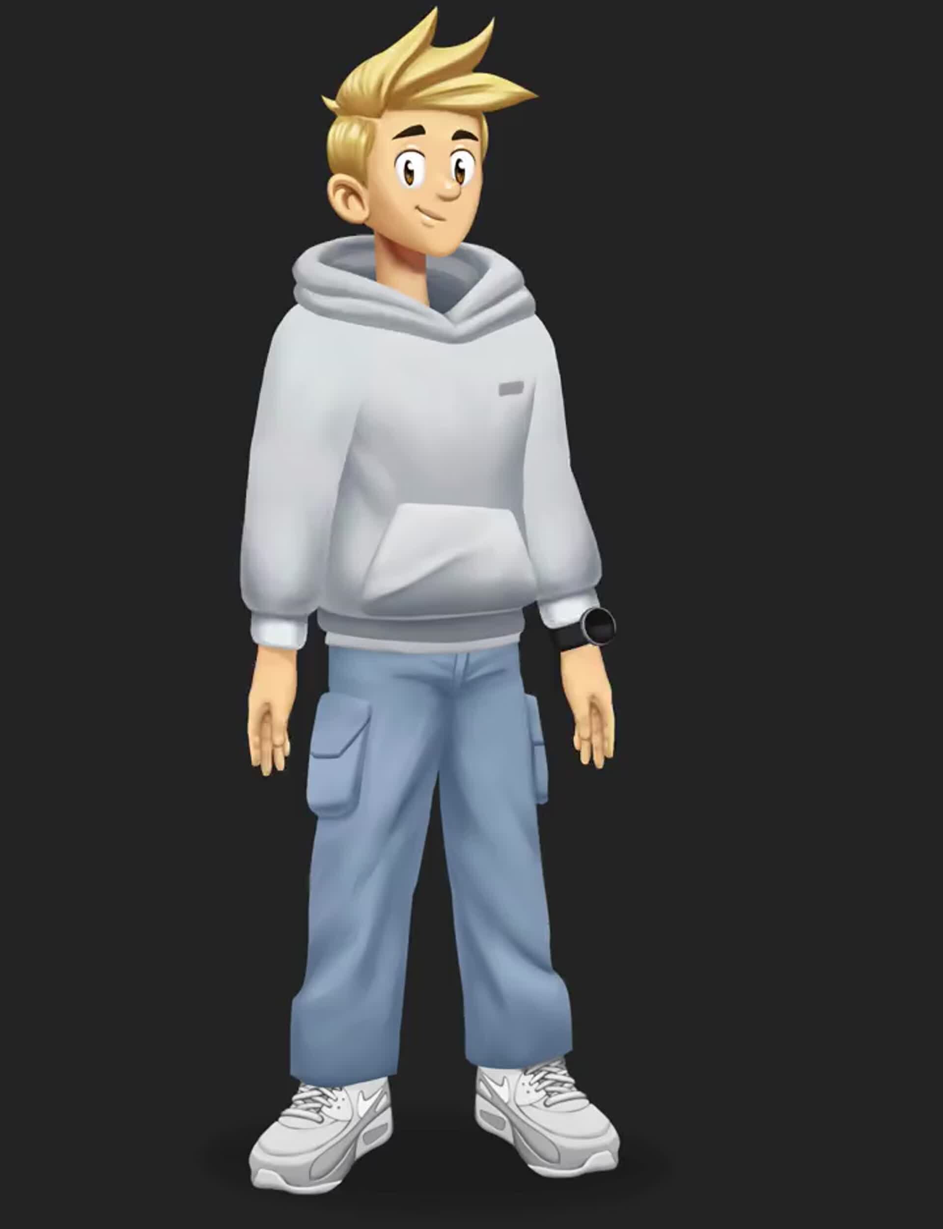 ArtStation - HeyDude app character